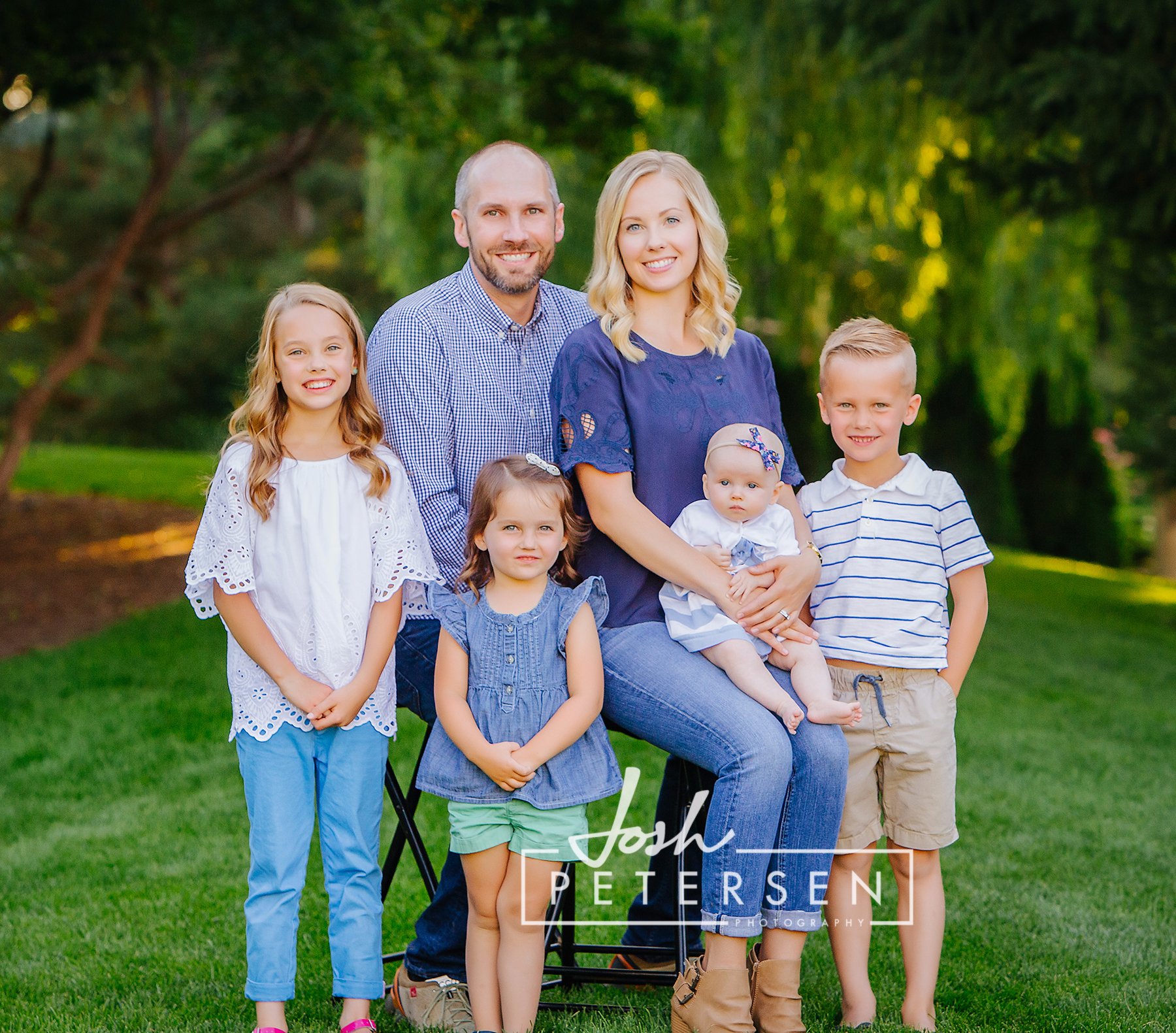Family Portrait Session - Walters Family - Josh Petersen Photography