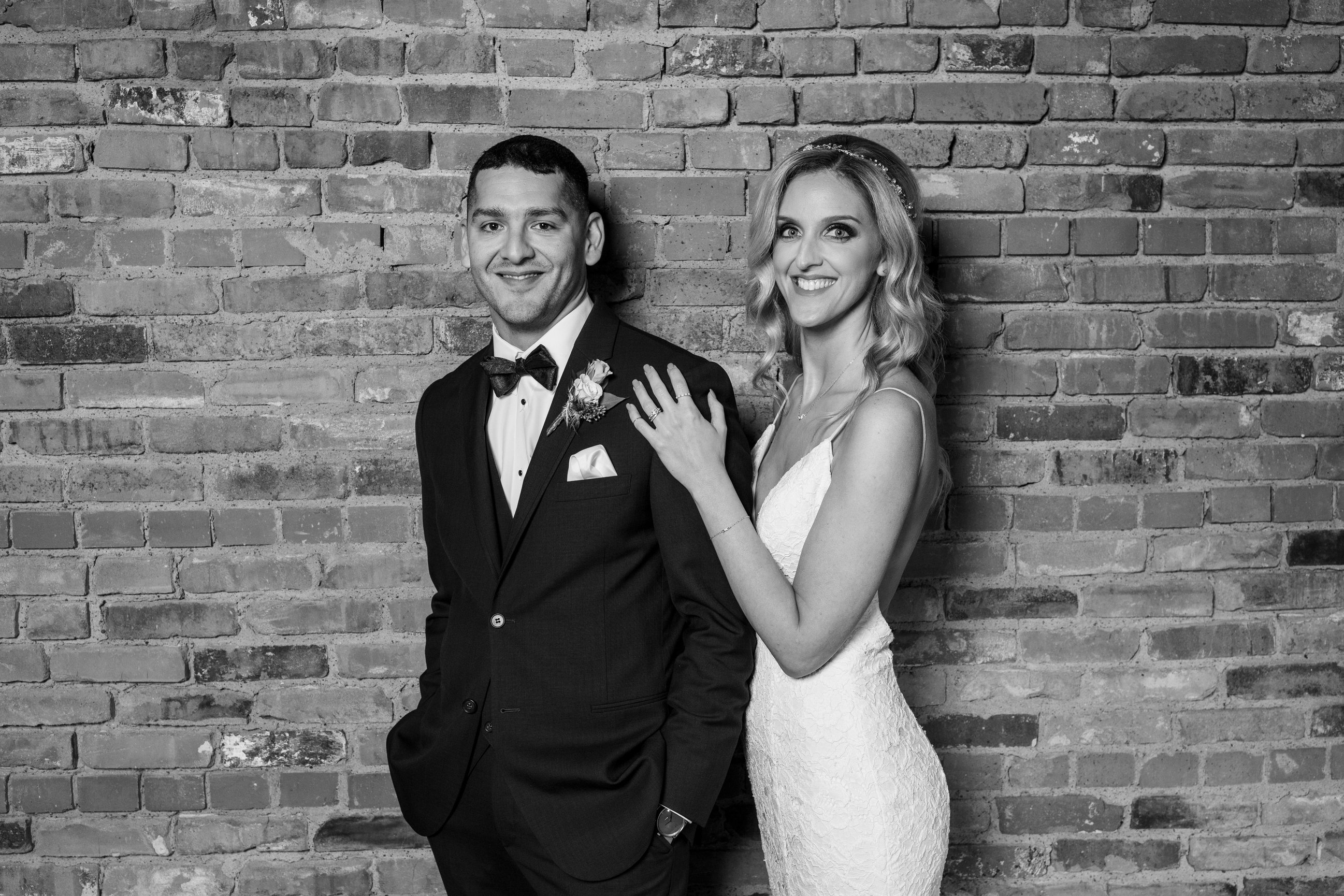 Megan + David - Pedigo Photography | Wedding | Ice House on Main | Bryan
