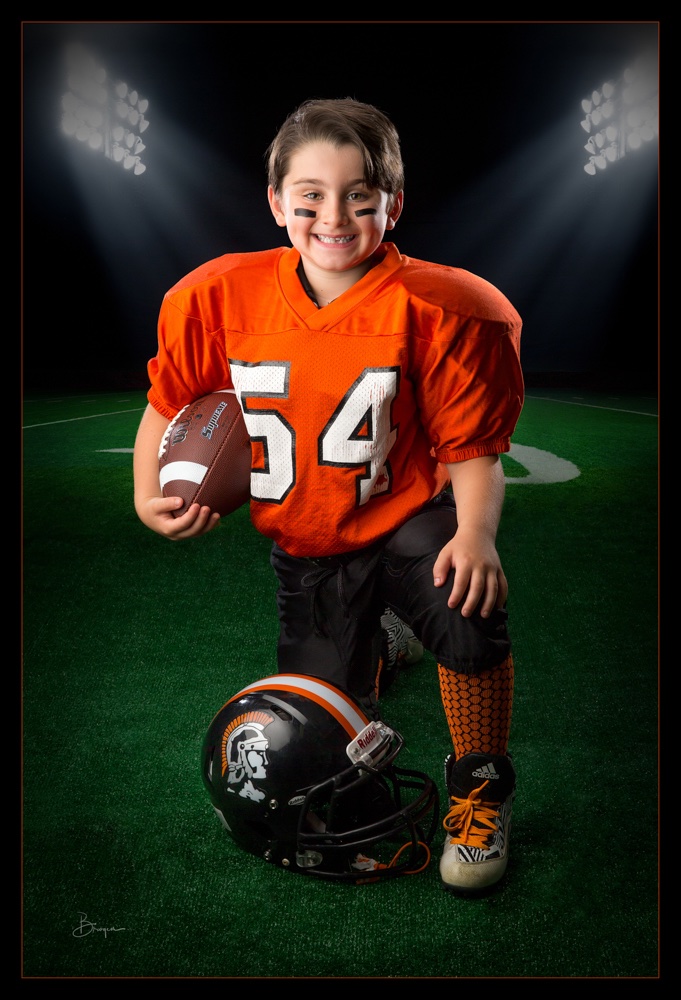 Football Creative Sports Photography