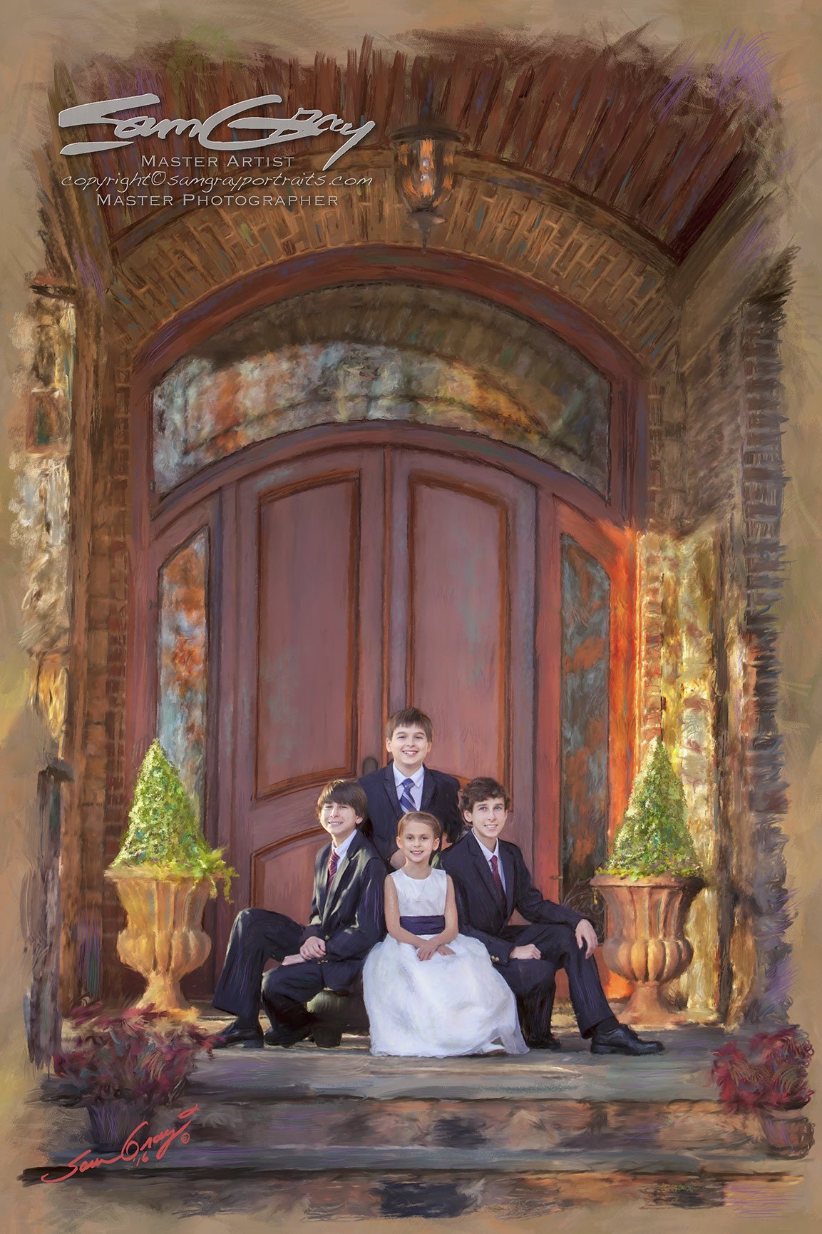 Painted Portraits Gallery | Sam Gray | Raleigh, NC