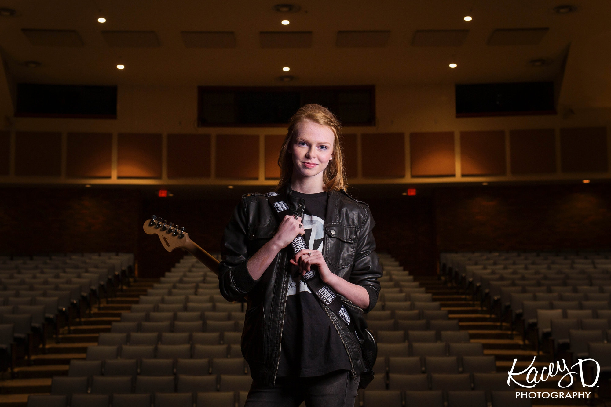 Concert Lover Senior Photos in Columbia, MO