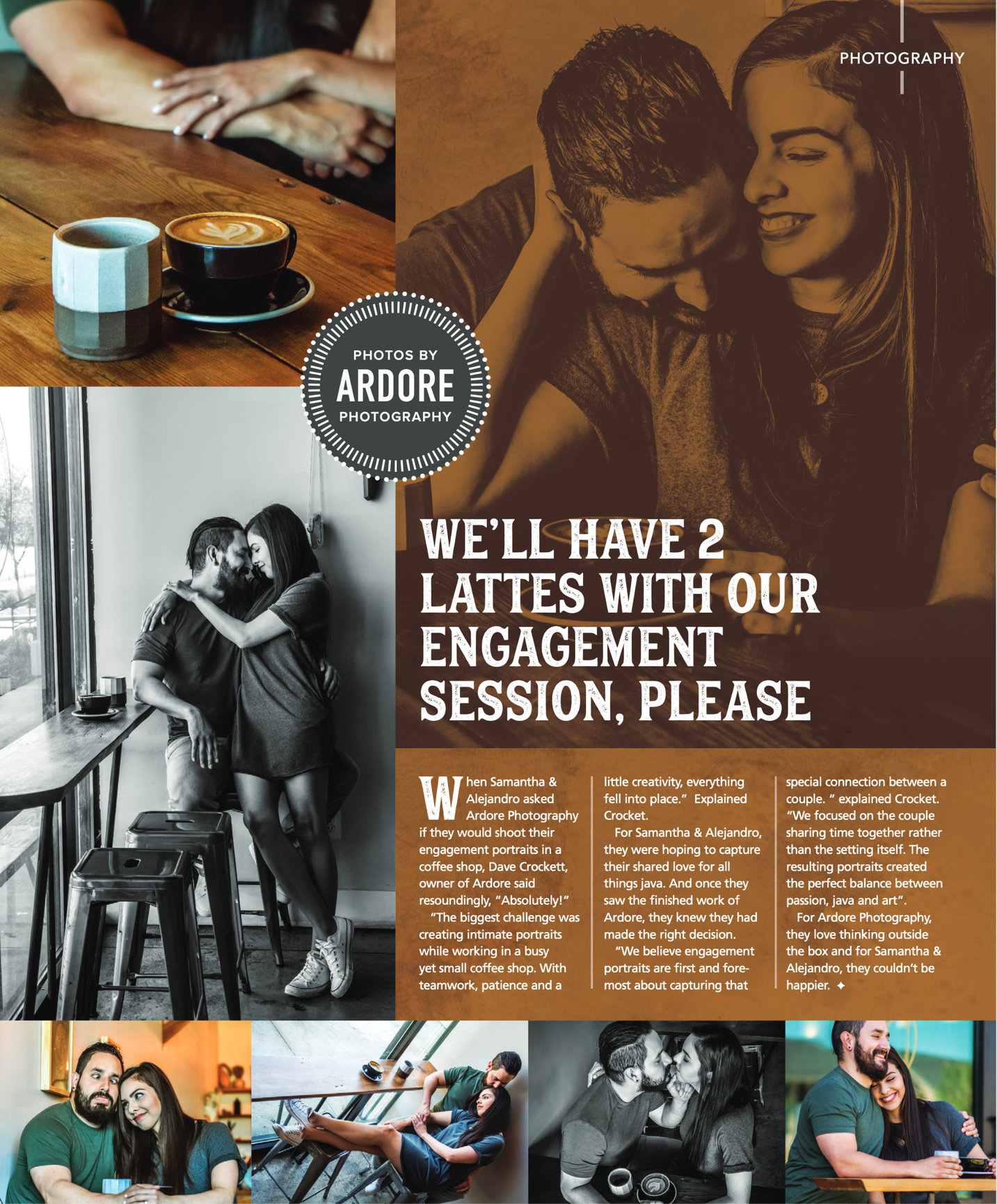 Samantha & Alejandro's Engagements Featured in San Antonio Weddings ...