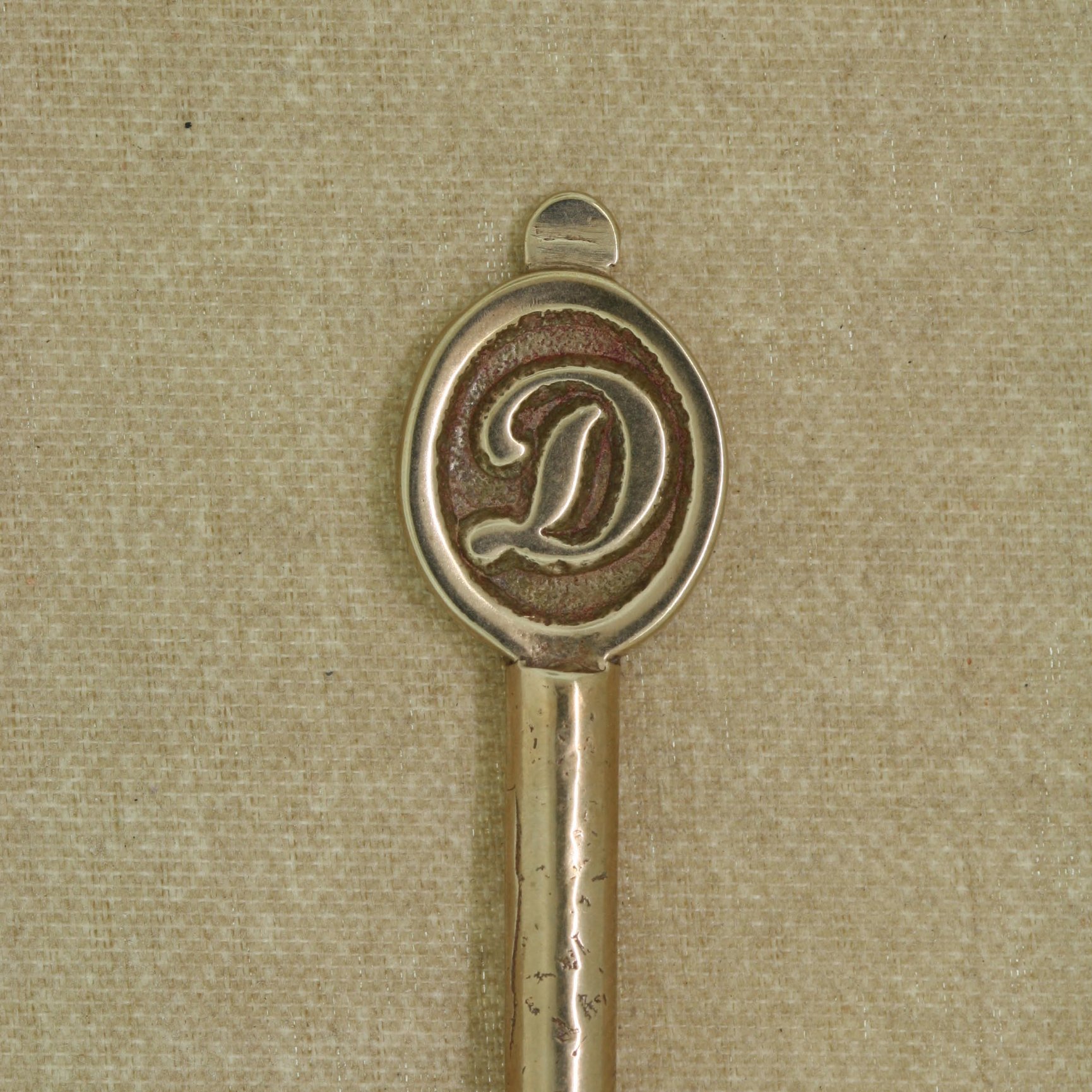 Letter D Initial Pattern - DIY Castings