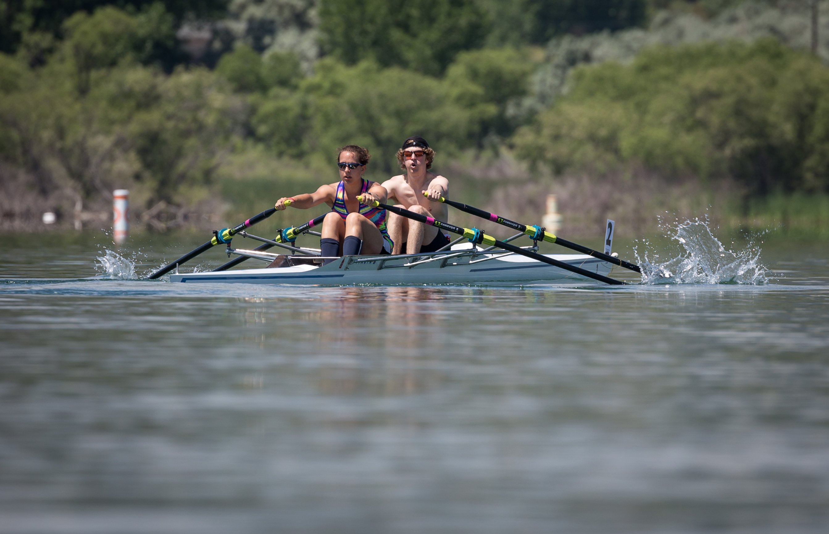 rowing - Side Angle Photography