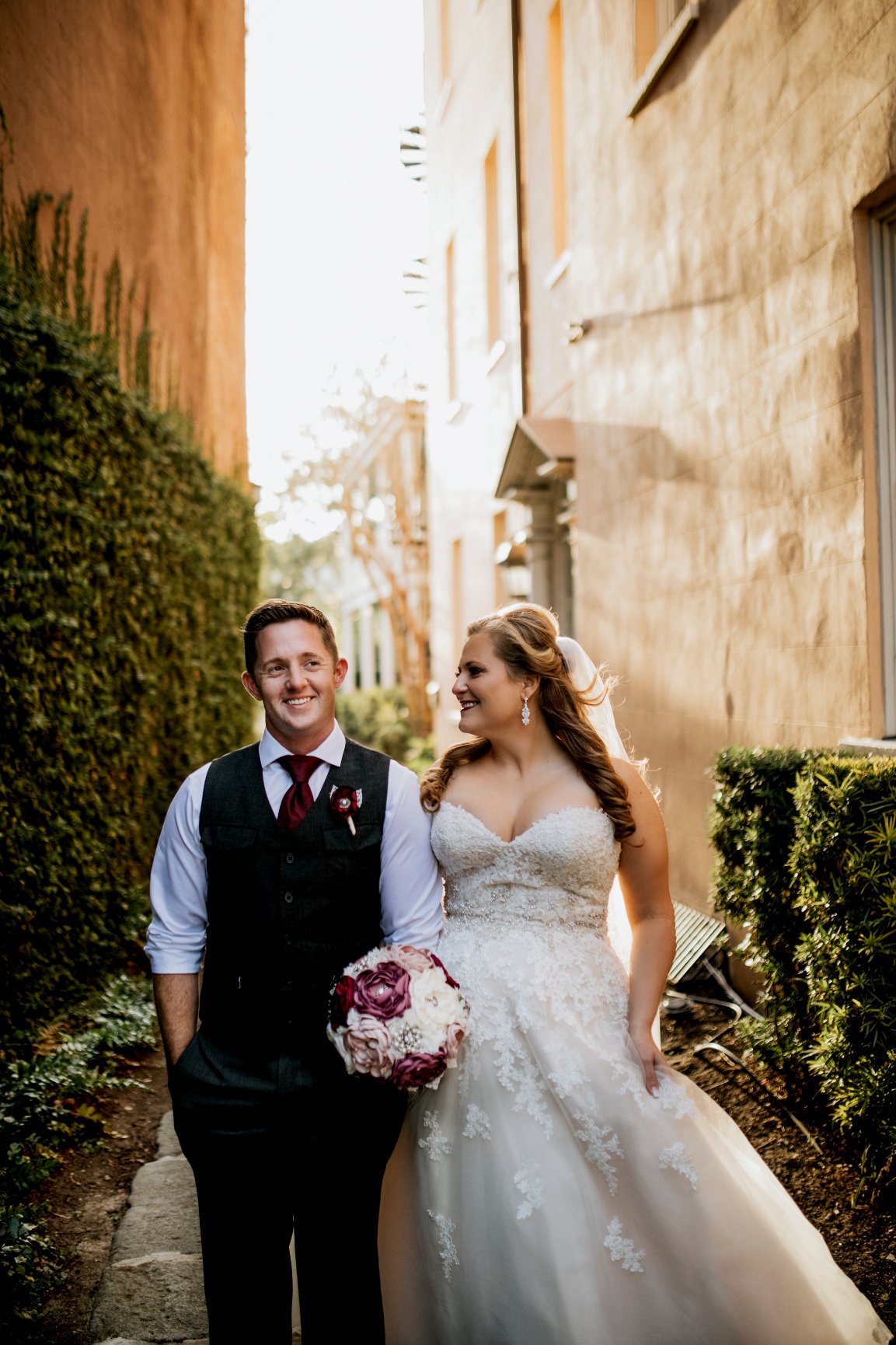Jamie + Nick Downtown Charleston, SC Wedding - Alisa Sue Photography