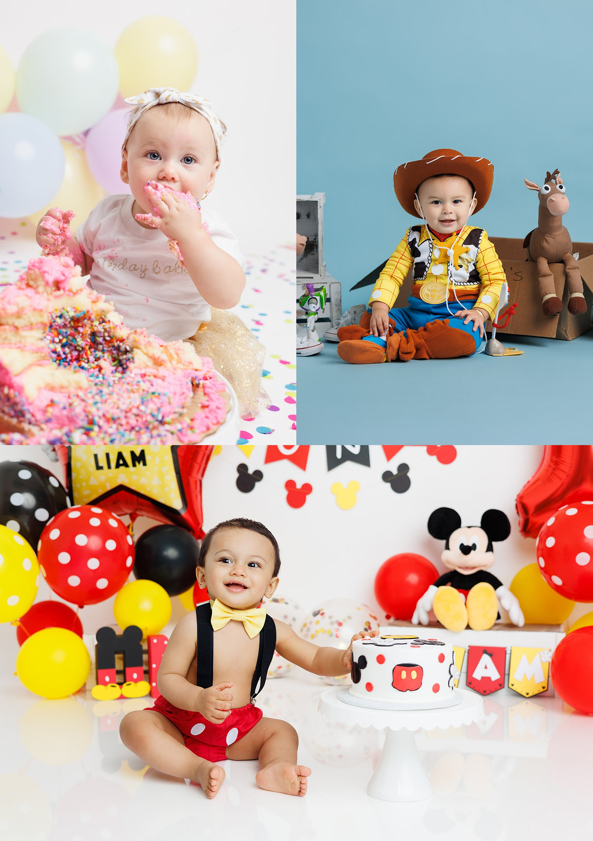 Tampa Cake Smash Photographer | 1st Birthday Photos | Children's Birthday