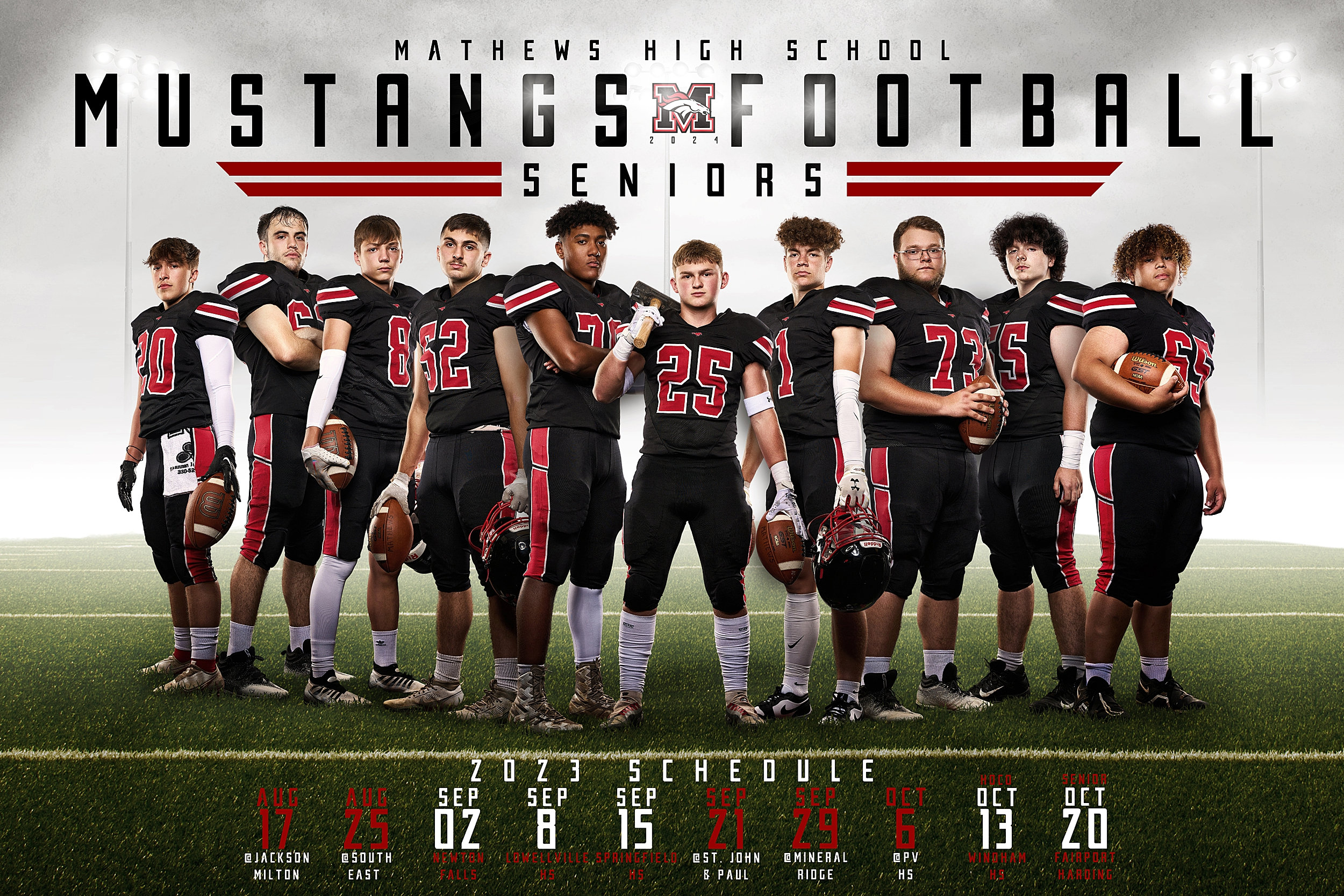 MATHEWS HIGH SCHOOL FALL MEDIA DAYS - Nicki Hufford Photography