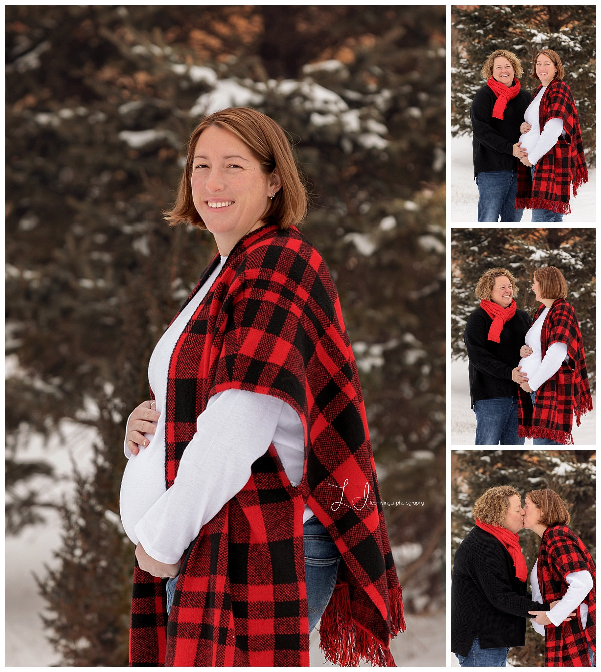 Danielle & Sharon - Maternity Portrait Session Appleton WI