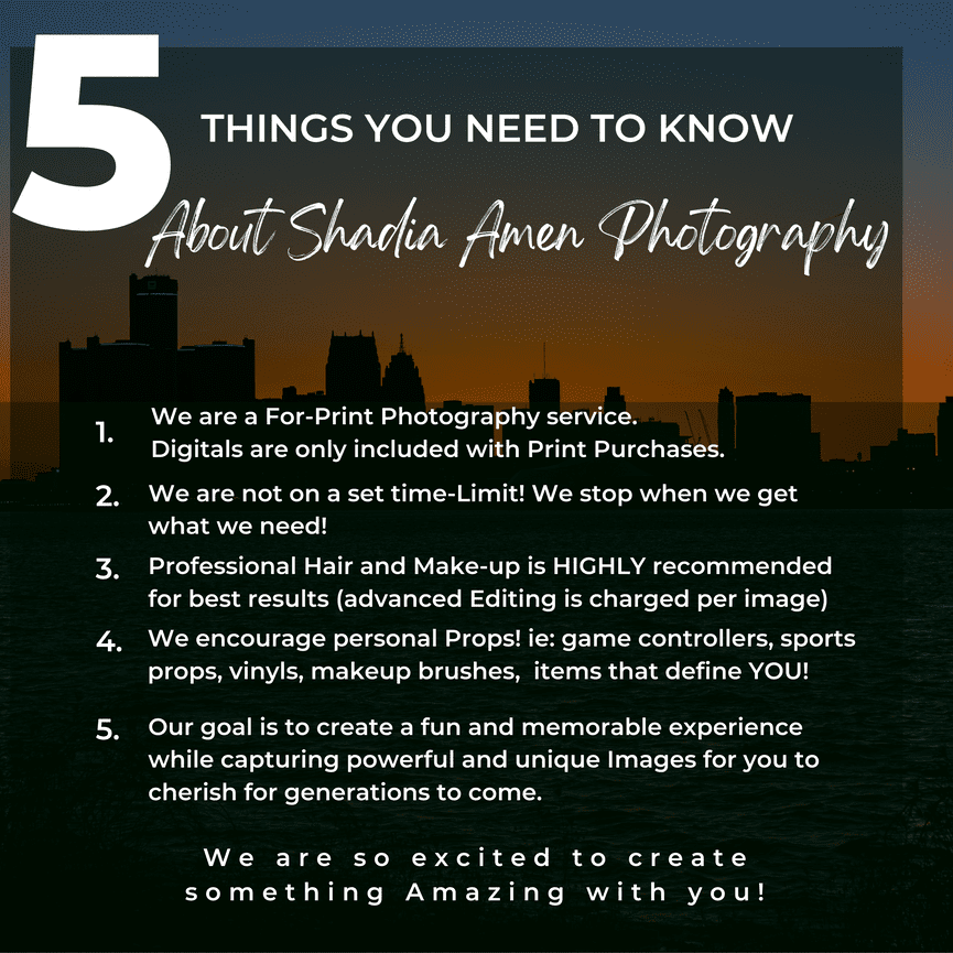 Senior/College Grad Sessions - Shadia Amen Photography