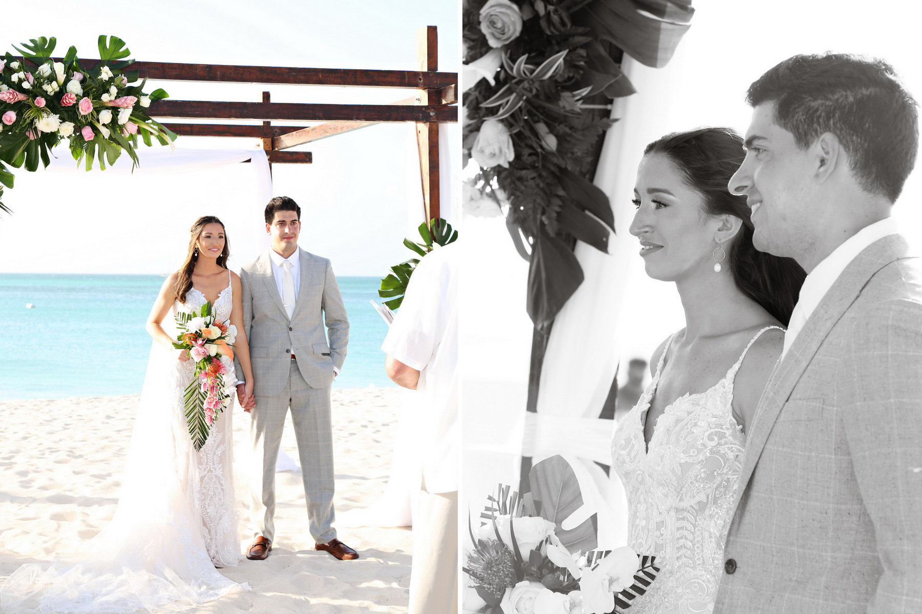 Hilton Aruba Caribbean Resort Wedding - Maria and Trent