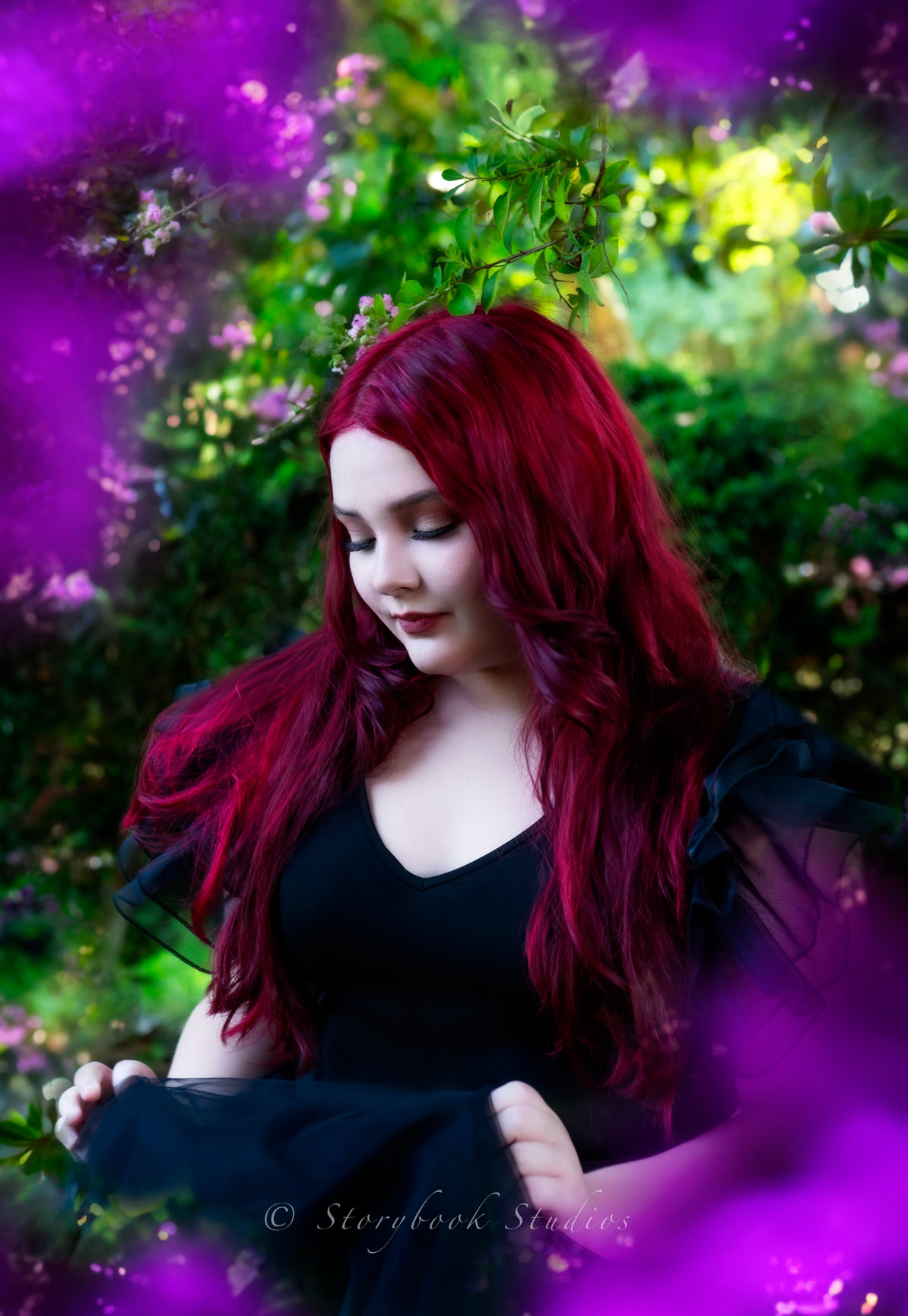 Southern Gothic Senior Session - Storybook Studios