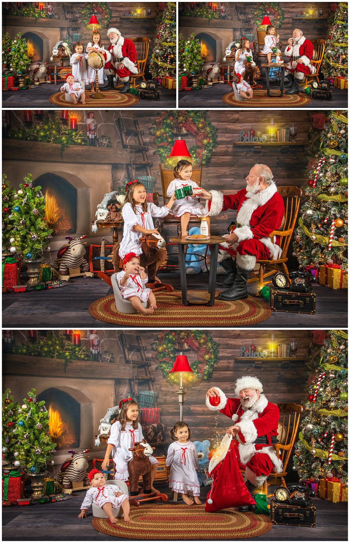 2 Toddlers, 1 Baby, And The Magical Santa Photos Experience