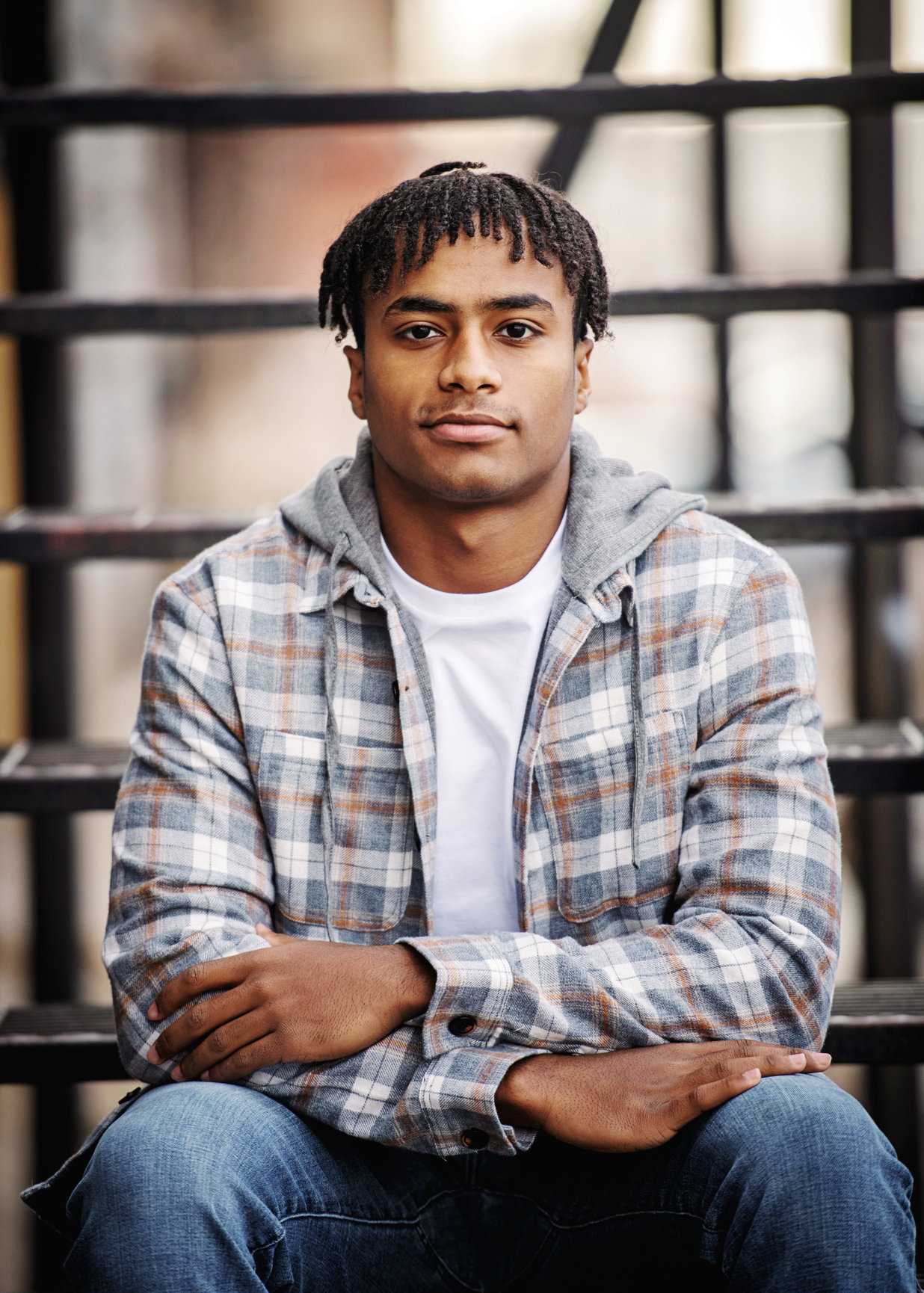 Baruch's Silver Senior Portrait Session - Center Stage Seniors