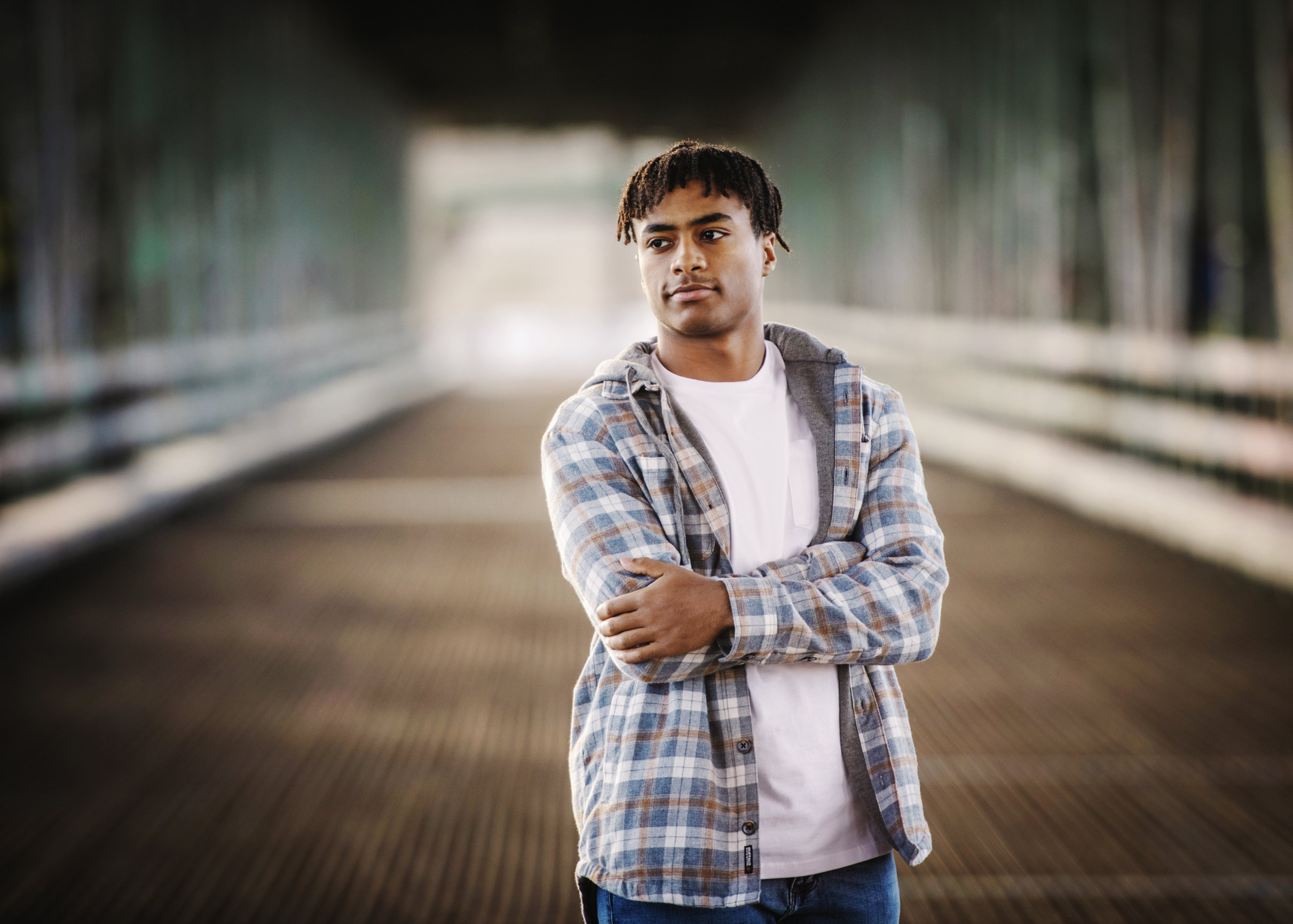 Baruch's Silver Senior Portrait Session - Center Stage Seniors