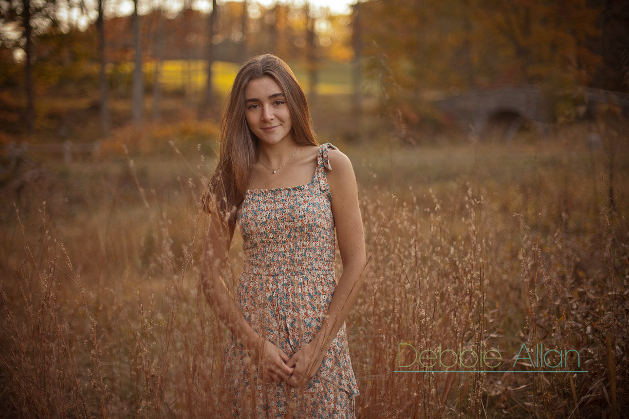 Fall Senior Sessions - Debbie Allan Photography