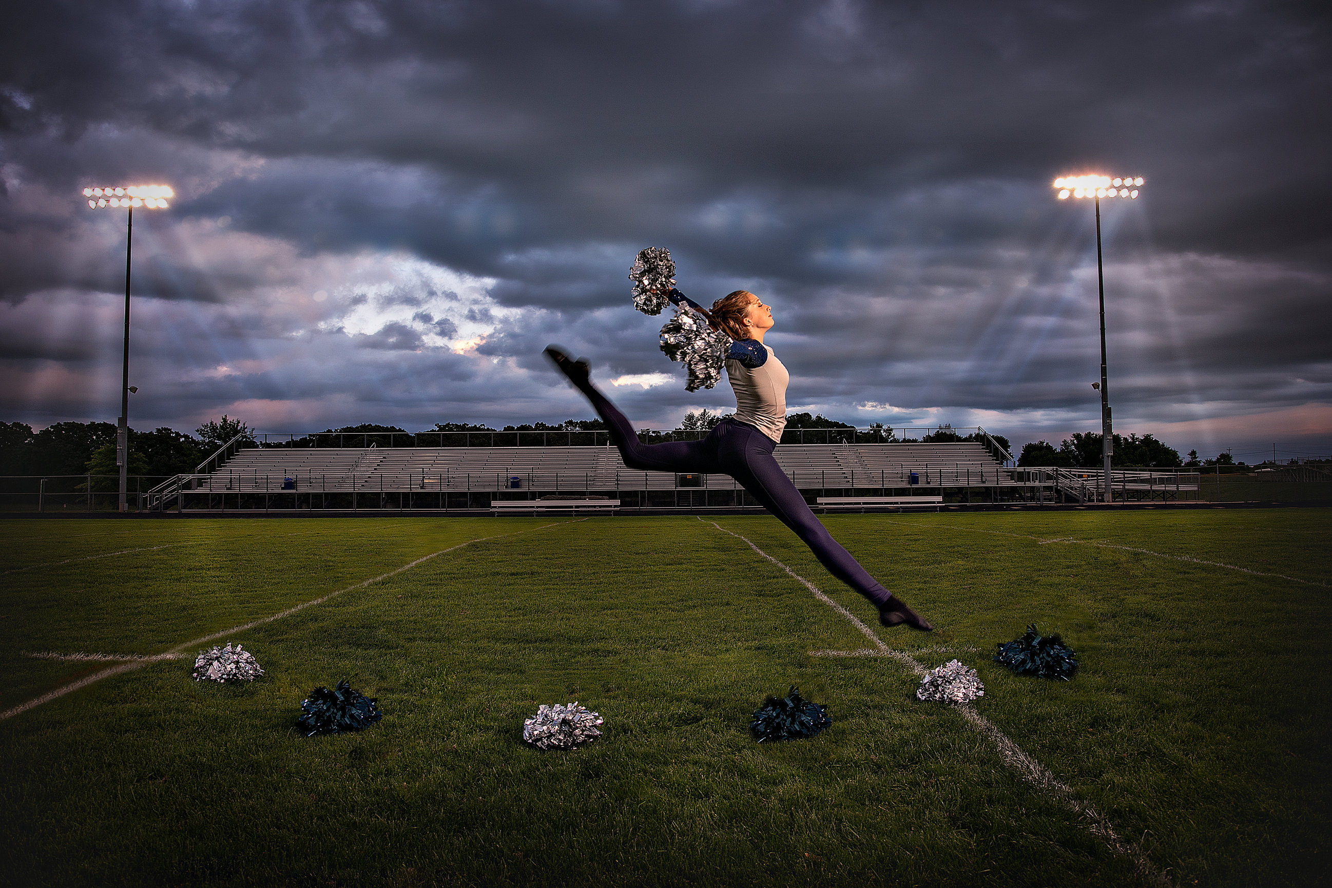 Incorporating Sports Into Your Senior Session - Erin Young Portrait Design
