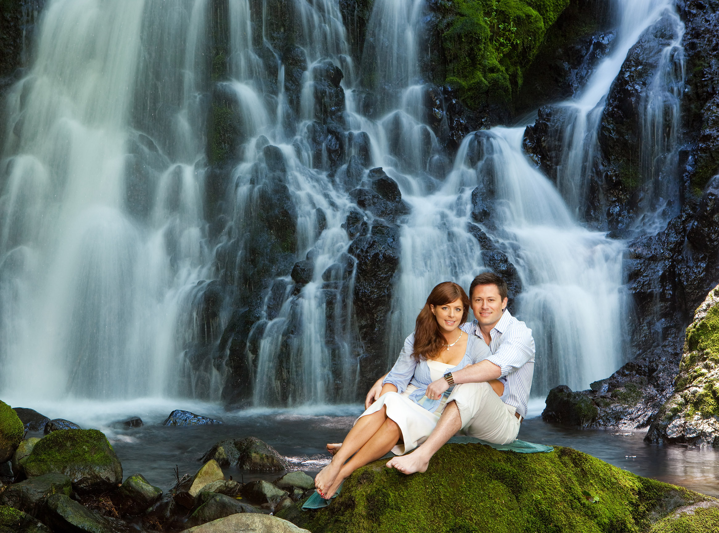 Issaquah WA Waterfall Portraits | Chris Watkins Portraits