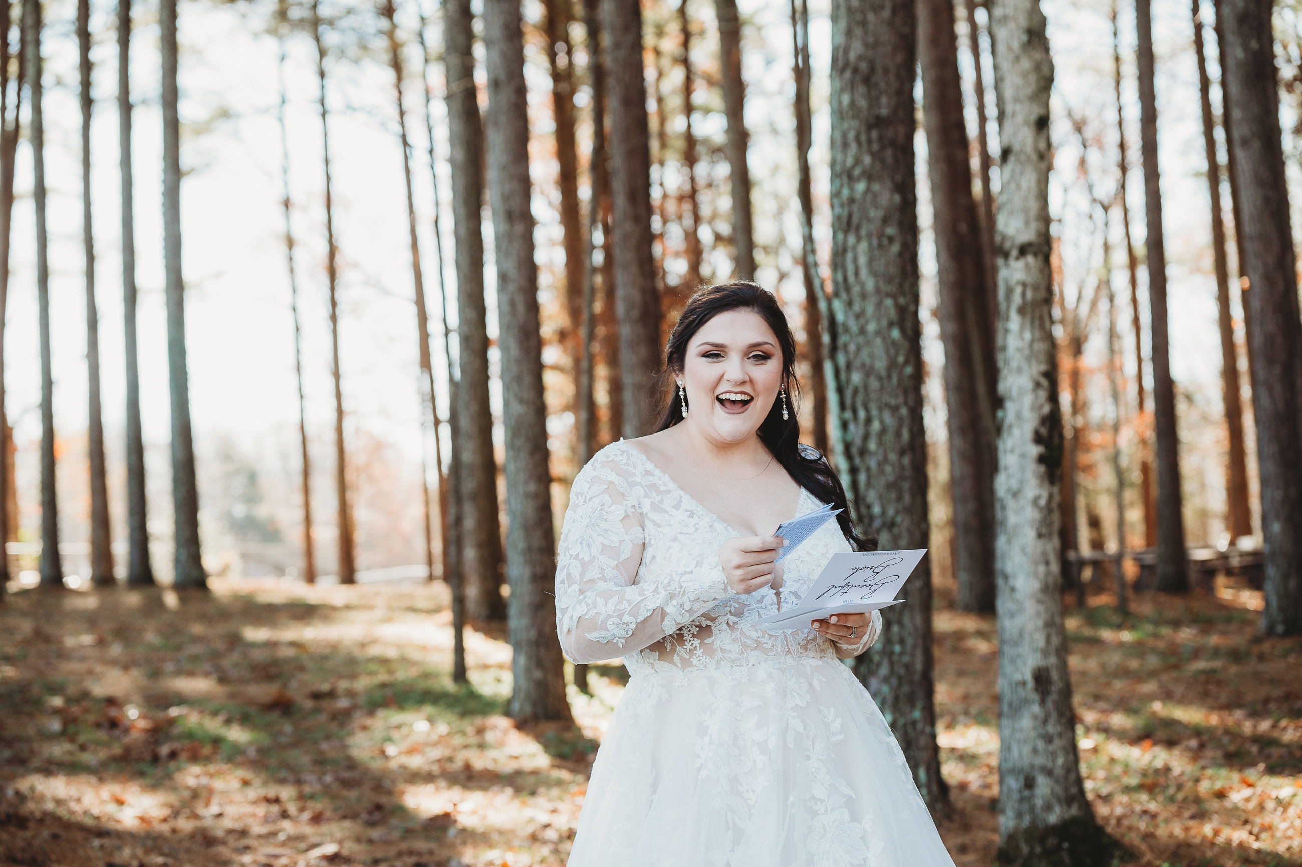 Maggie & Luke- Alabama Treasured Forest Winter Wedding - Bradford Farm ...