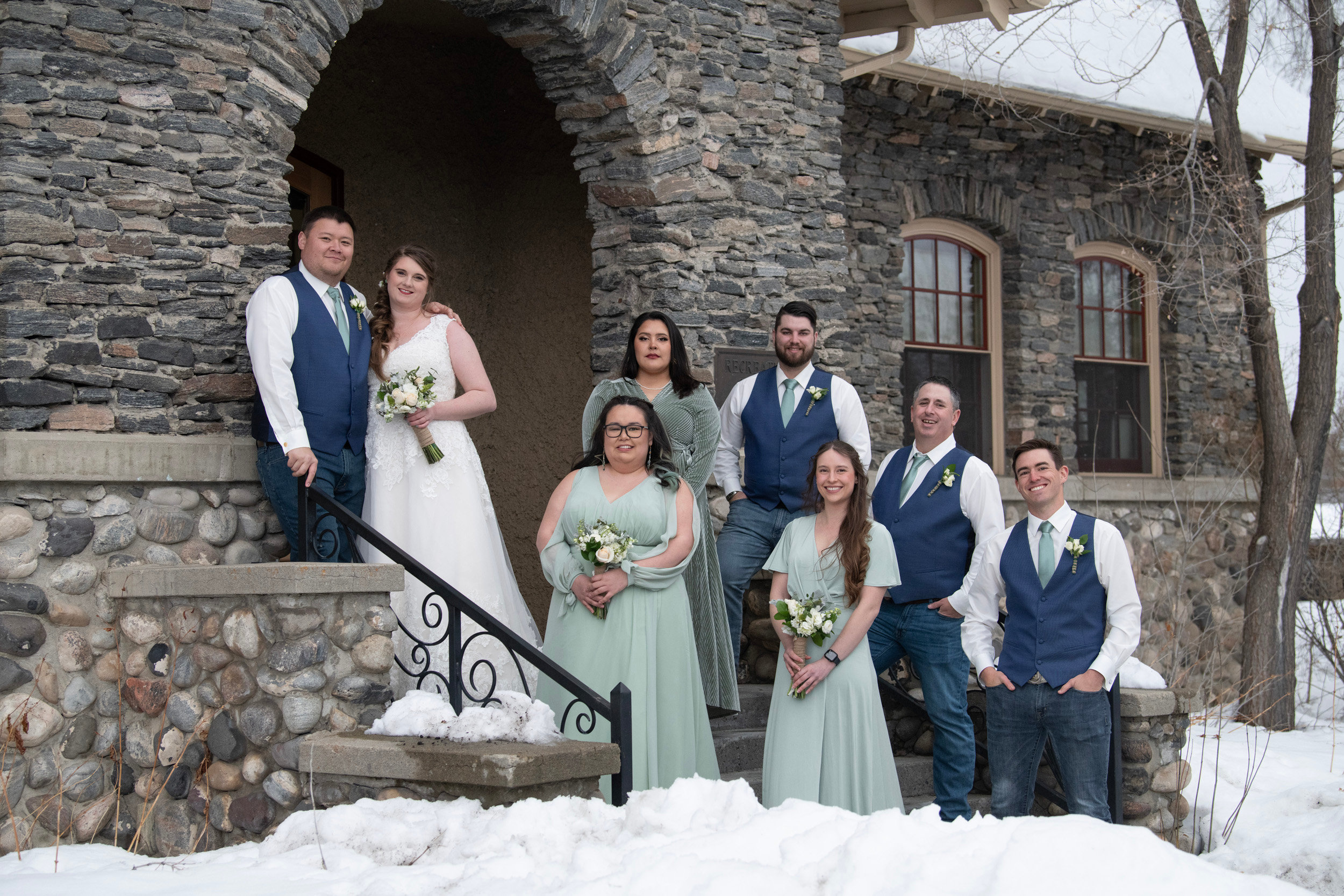 Morgan and Brian's Bozeman wedding at Beall Park - Jessie Moore ...