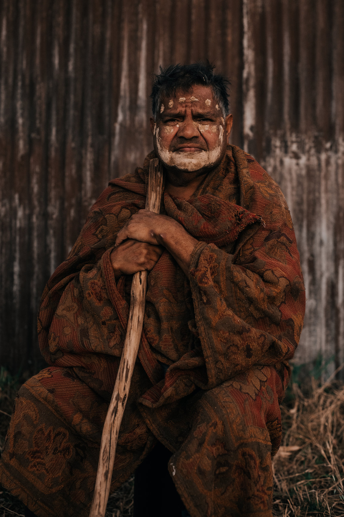 Capturing the Essence of Noongar Elder Joe Northover in Art