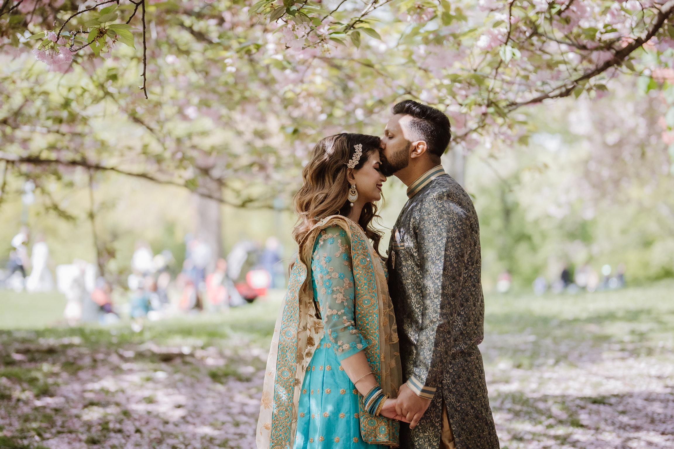 Bicky and Jacob Engaged : Love Blooms in Central Park - House of Talent ...