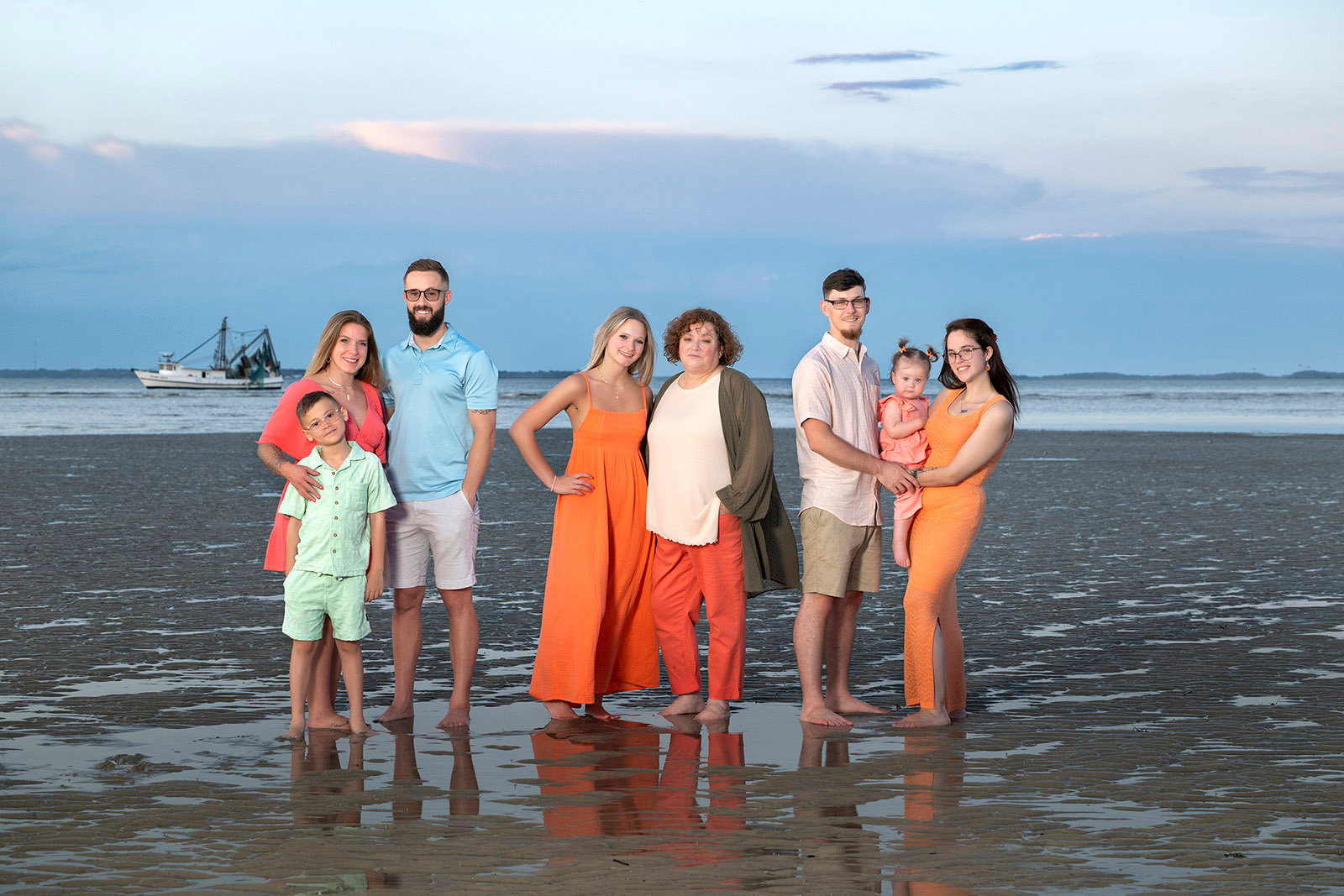 Spring Family Beach Portraits | Hilton Head Photographer