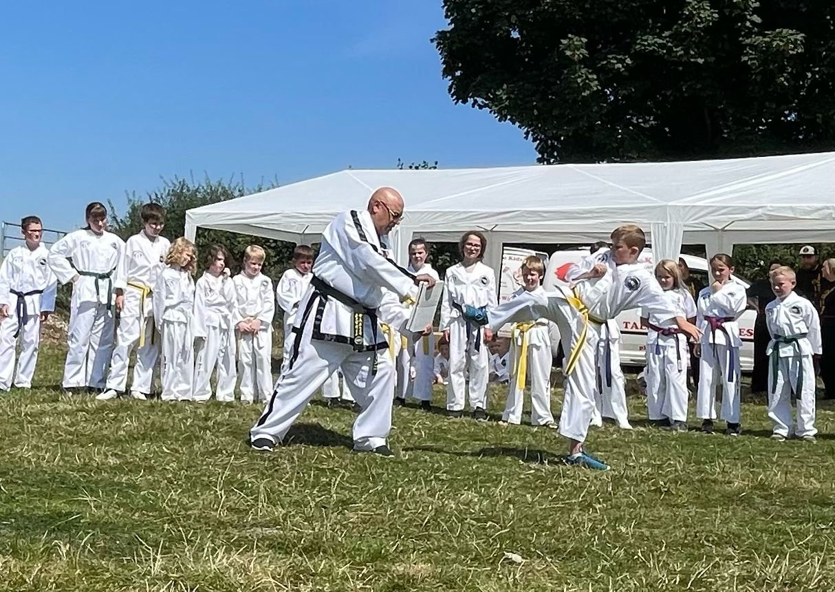 Display at Pencoed Farm - Taekwon-do-Wales