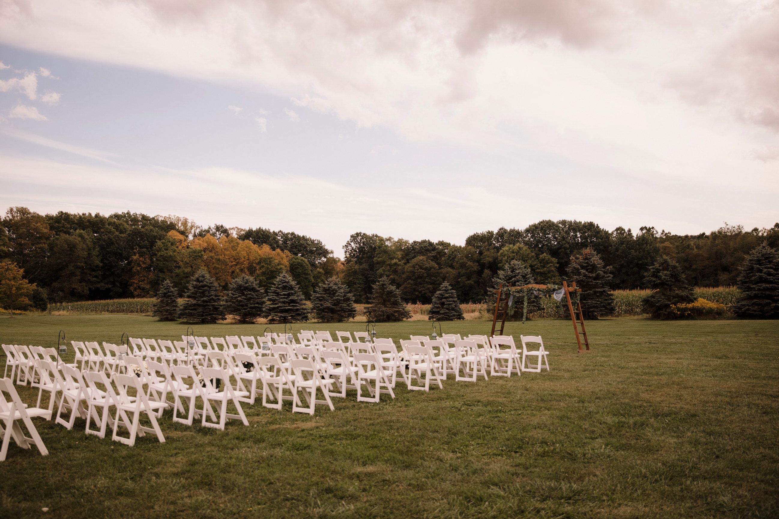 Fall Rustic Wedding at My Wish Wedding Barn New Springfield, Ohio ...