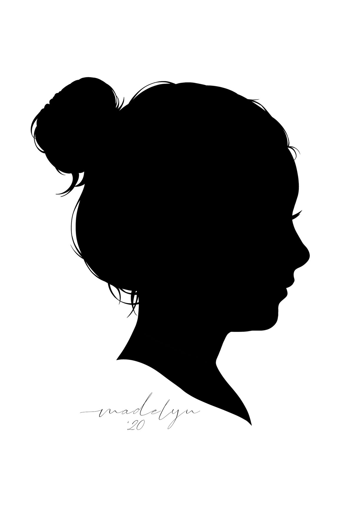 SILHOUETTE PORTRAIT ART | Silhouette Portrait Artist | Dana Ashlyn