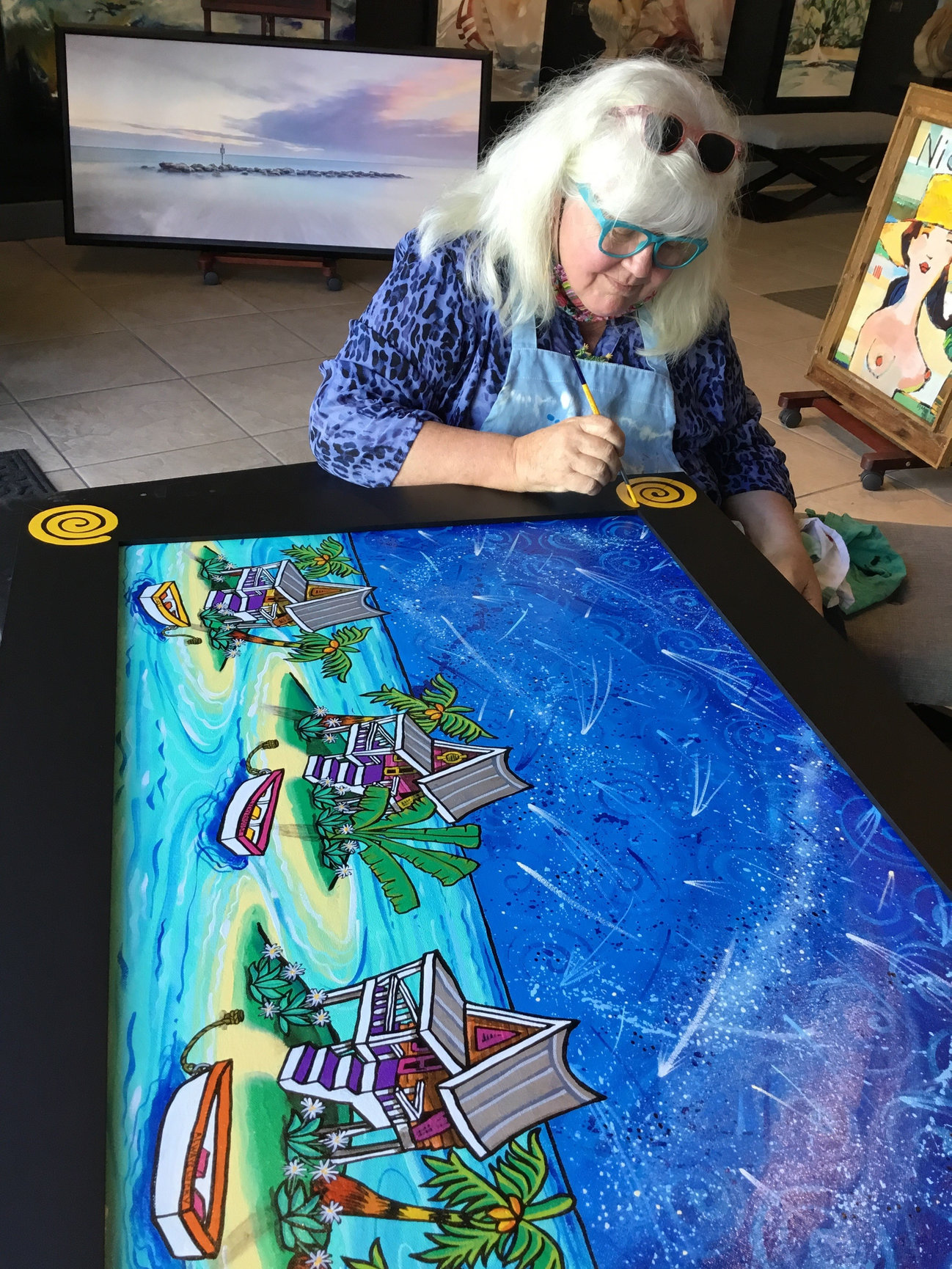 Local Artist Pam Hobbs | Art On Duval Key West