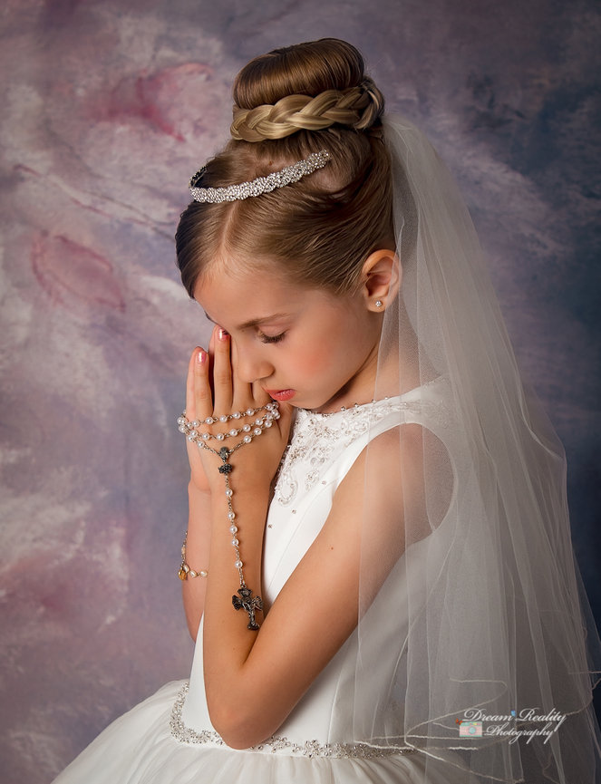 Girl First Holy Communion Photography { Jackson, NJ Communion ...