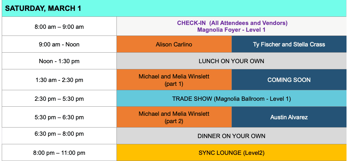 Schedule - SYNC Rocks Inc.