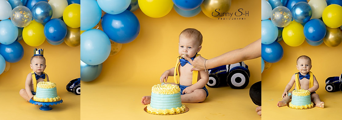 Cyrus turns One - Winnipeg Baby Photography - Sunny S-H Photography