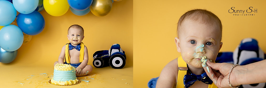 Cyrus turns One - Winnipeg Baby Photography - Sunny S-H Photography