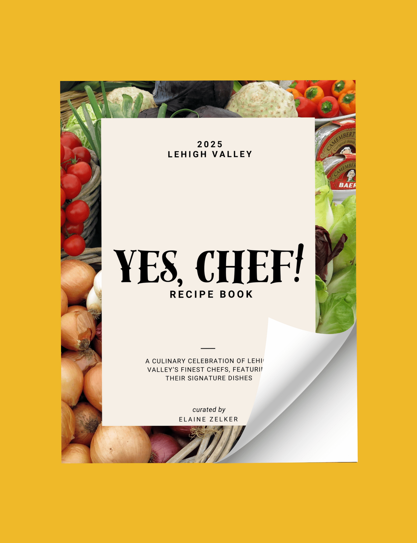 2025 Yes, Chef! Digital Recipe Book - Elaine Zelker Photography