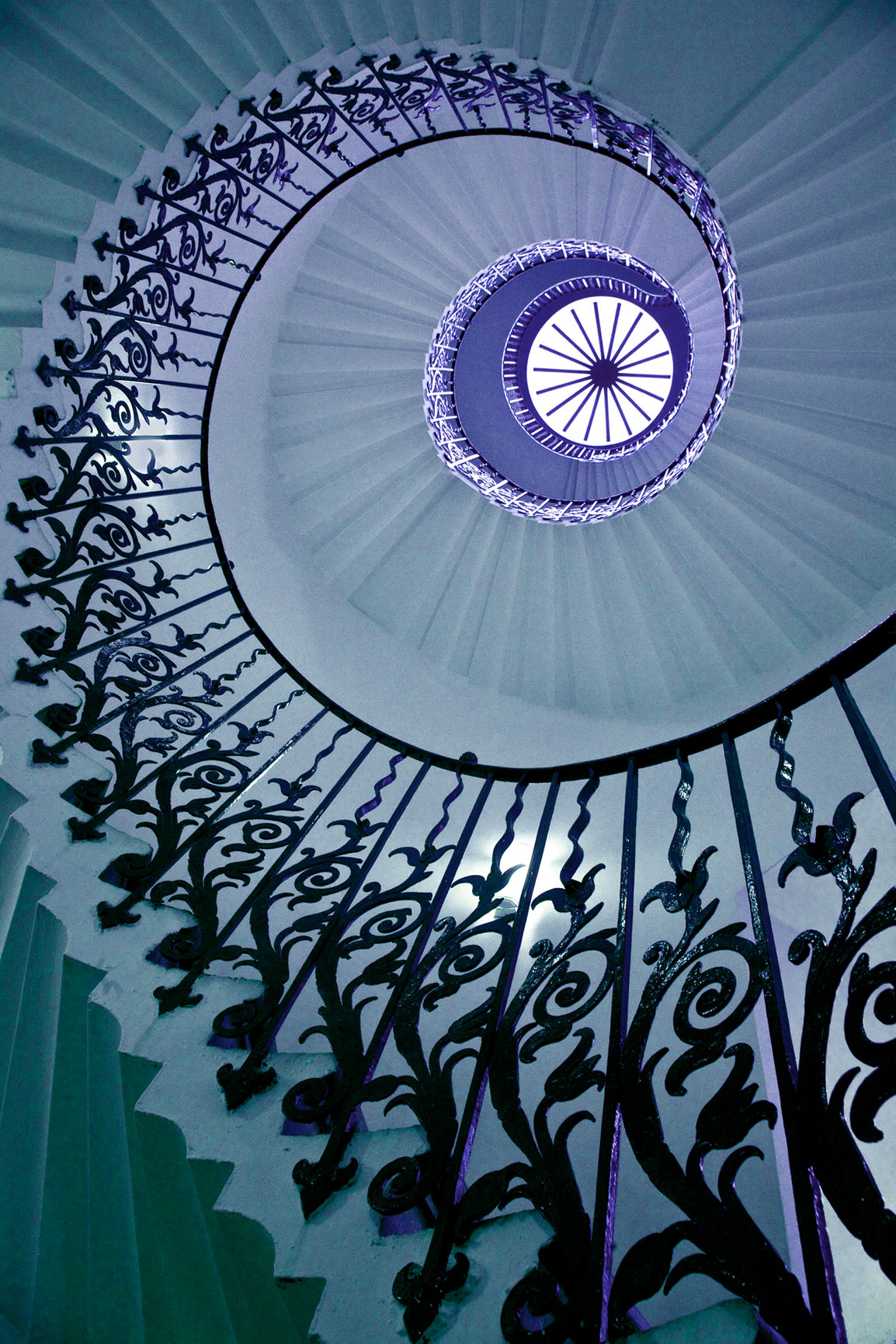 Classic spiral staircase - Jim Zuckerman photography & photo tours