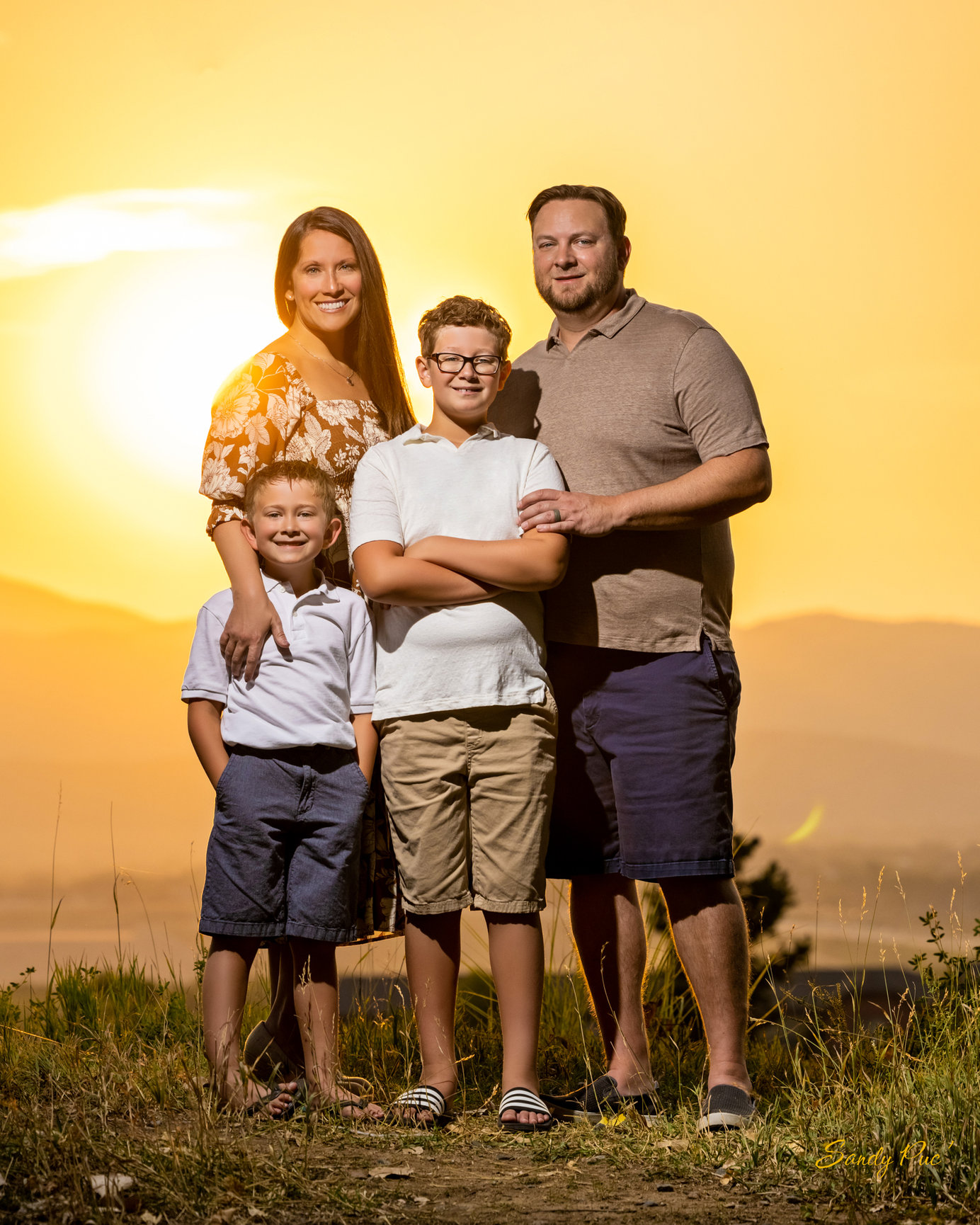 Family Portrait Portfolio | Sandy Puc Photography Studio