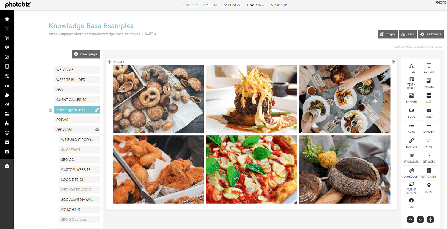 How To Add Titles & Captions To Individual Images - PhotoBiz Knowledge Base