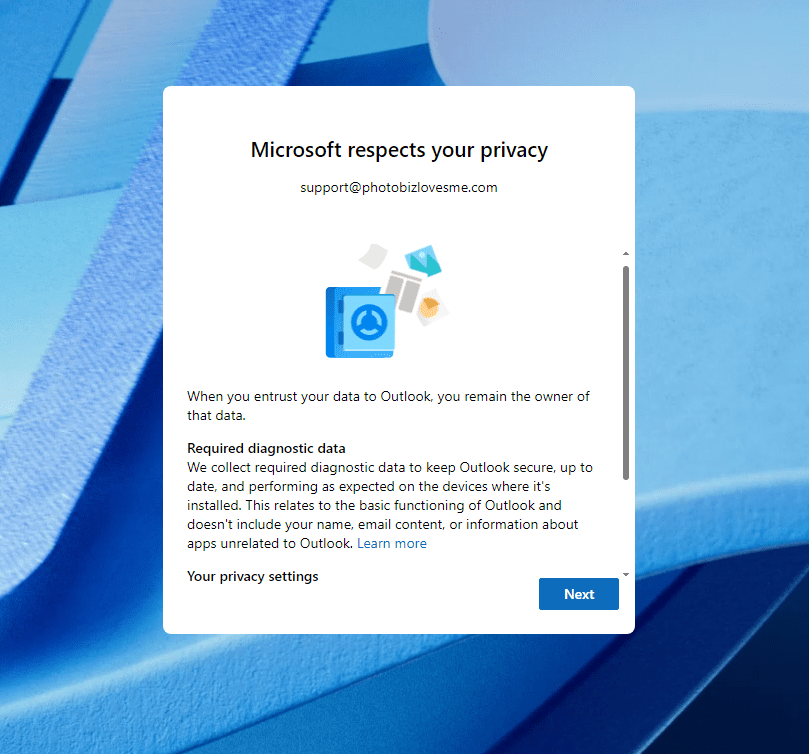 Setup PhotoBiz Mailbox in Outlook - Step-by-Step Guide