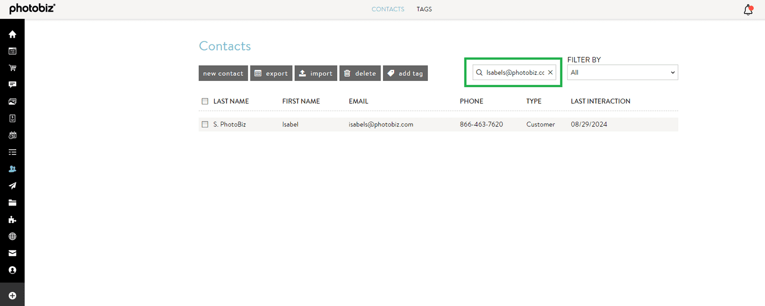 How To Check The Status of Email Invitations - PhotoBiz Knowledge Base