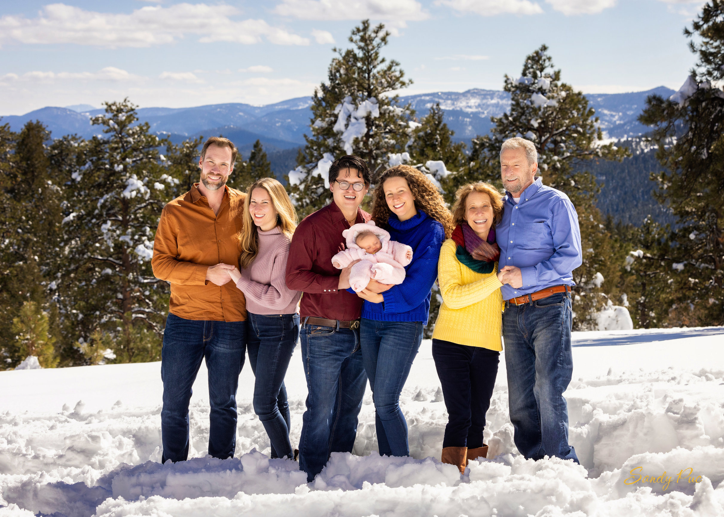 ️Family Snow Portraits ️ {Denver Family Photographer} - Sandy Puc ...