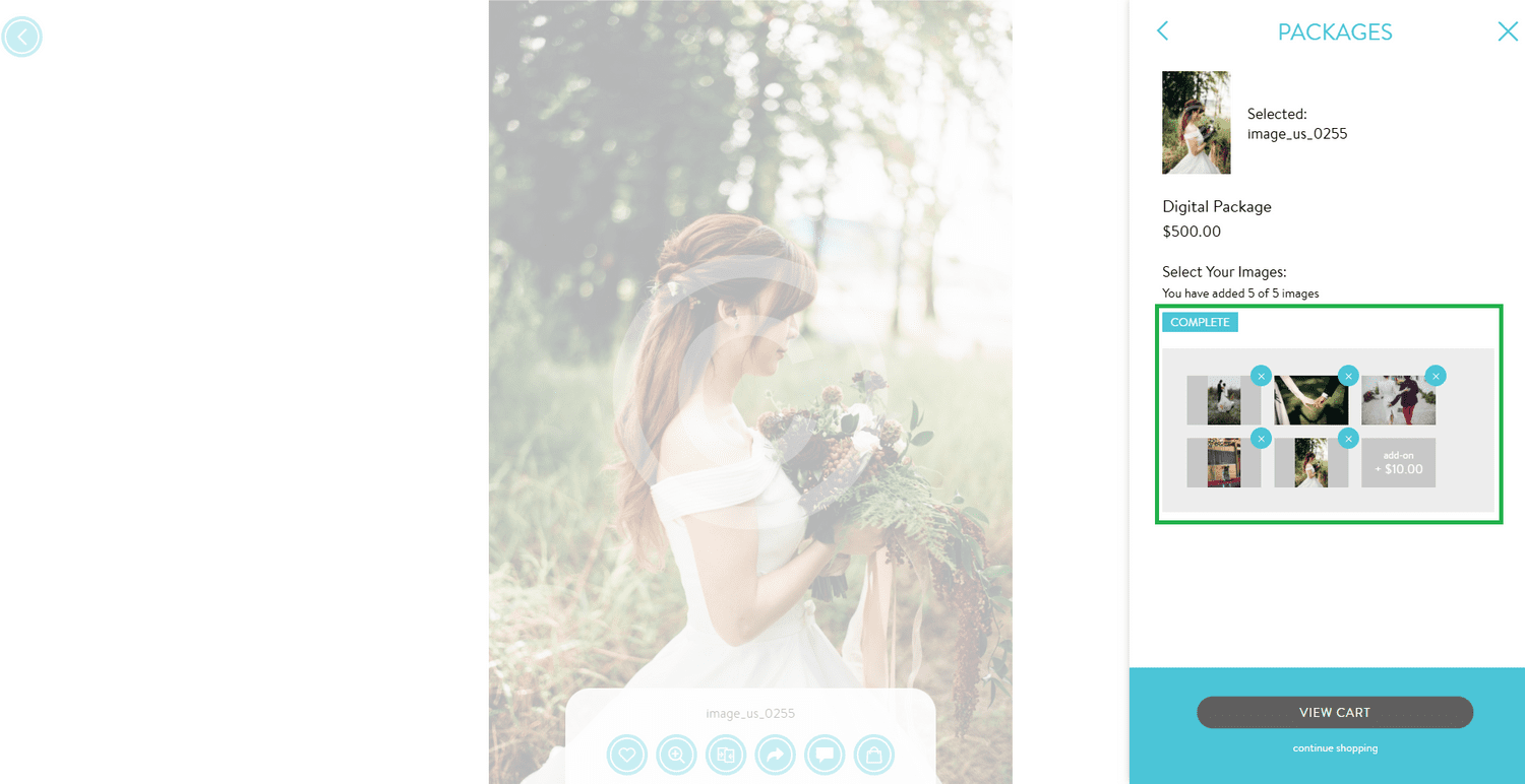 How To Use Add-ons With Digital Fixed Packages - PhotoBiz Knowledge Base