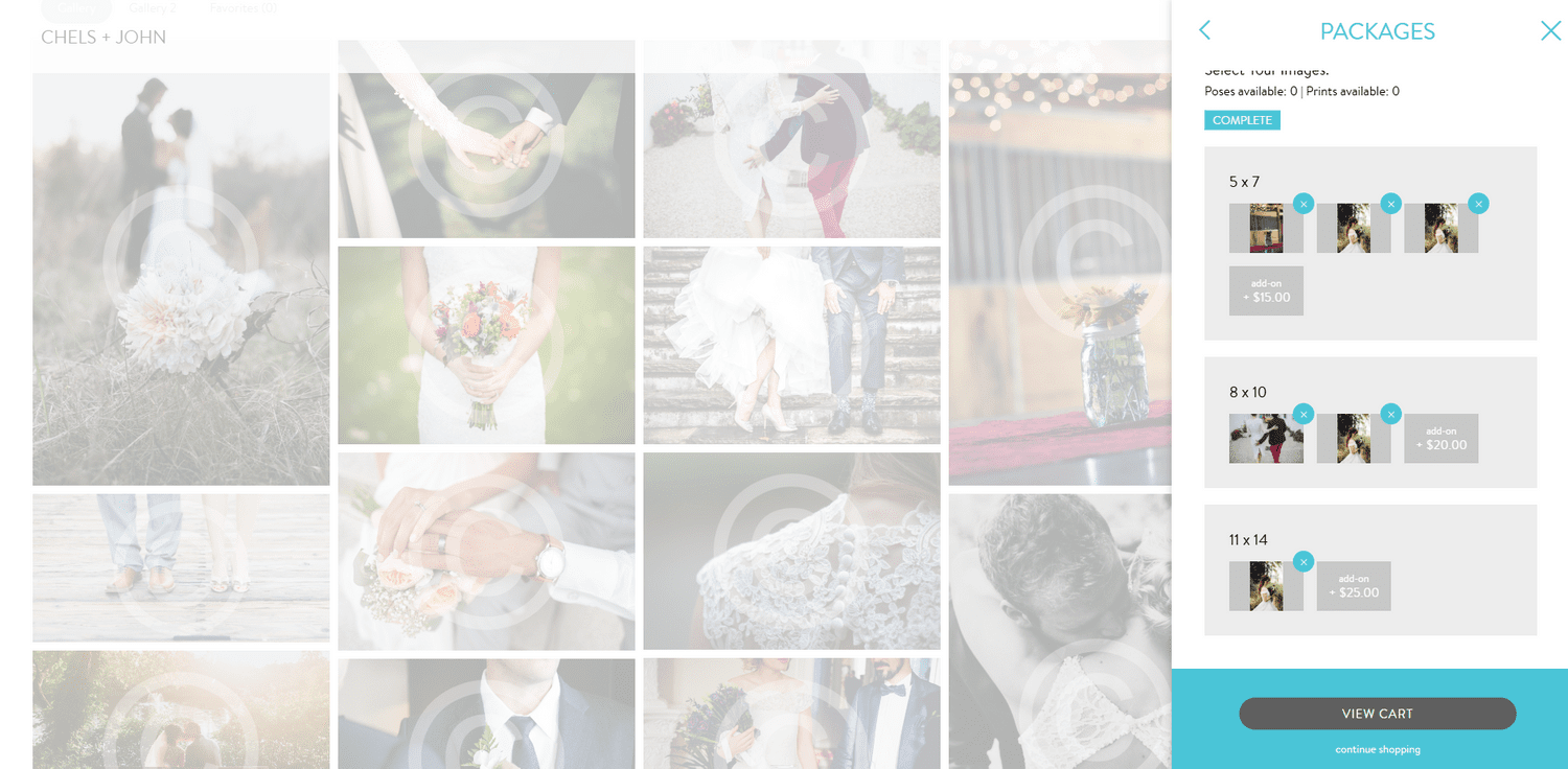 How To Use Add-ons With Fixed Packages - PhotoBiz Knowledge Base