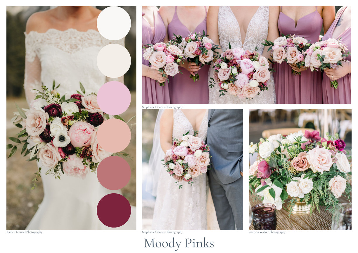 Gorgeous Wedding Colour Palettes