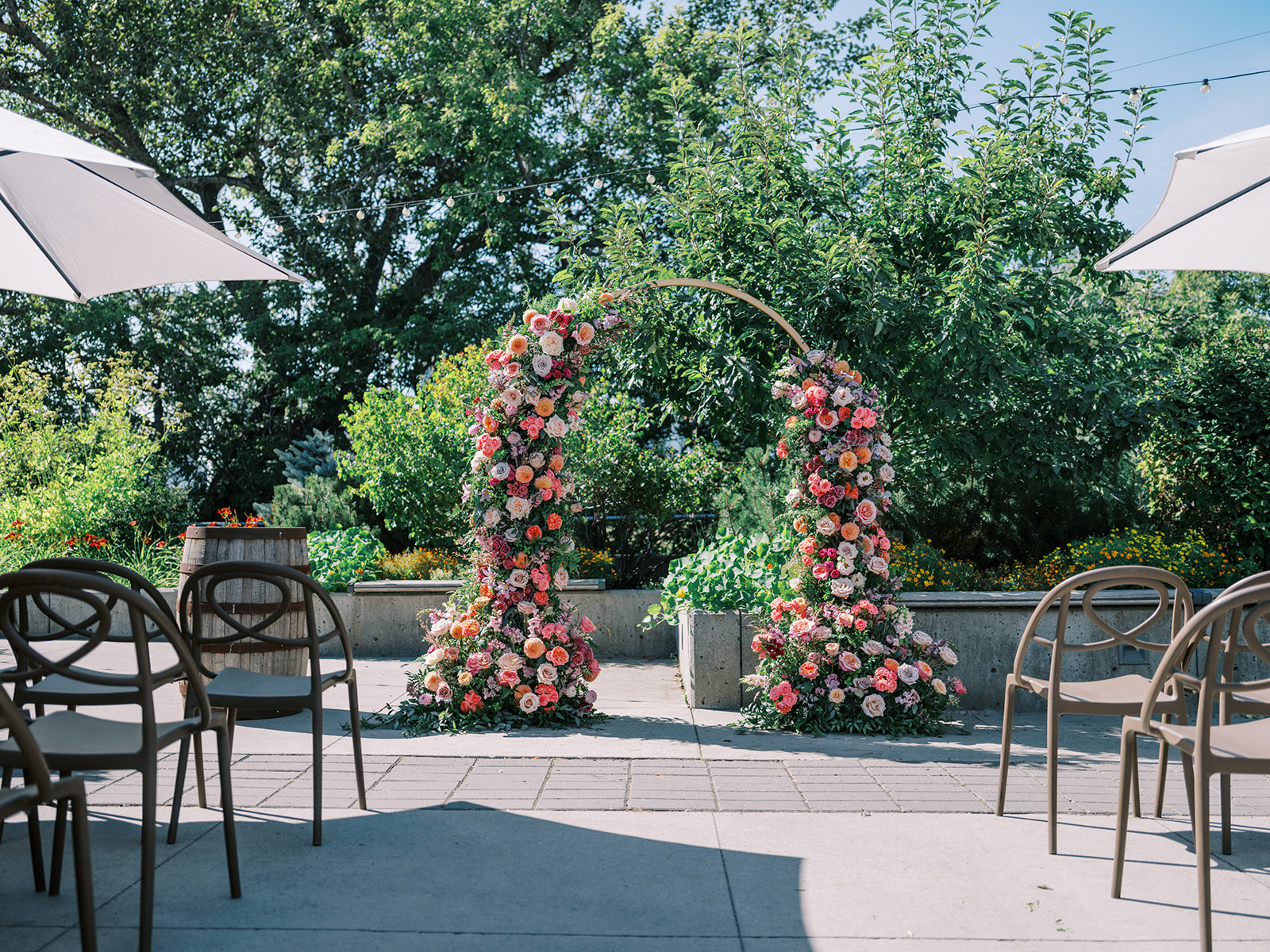 Venue Florals: Calgary Wedding Florist- Flowers by Janie