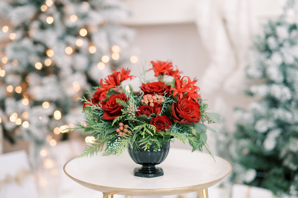 Ruby Red Christmas - Flowers By Janie