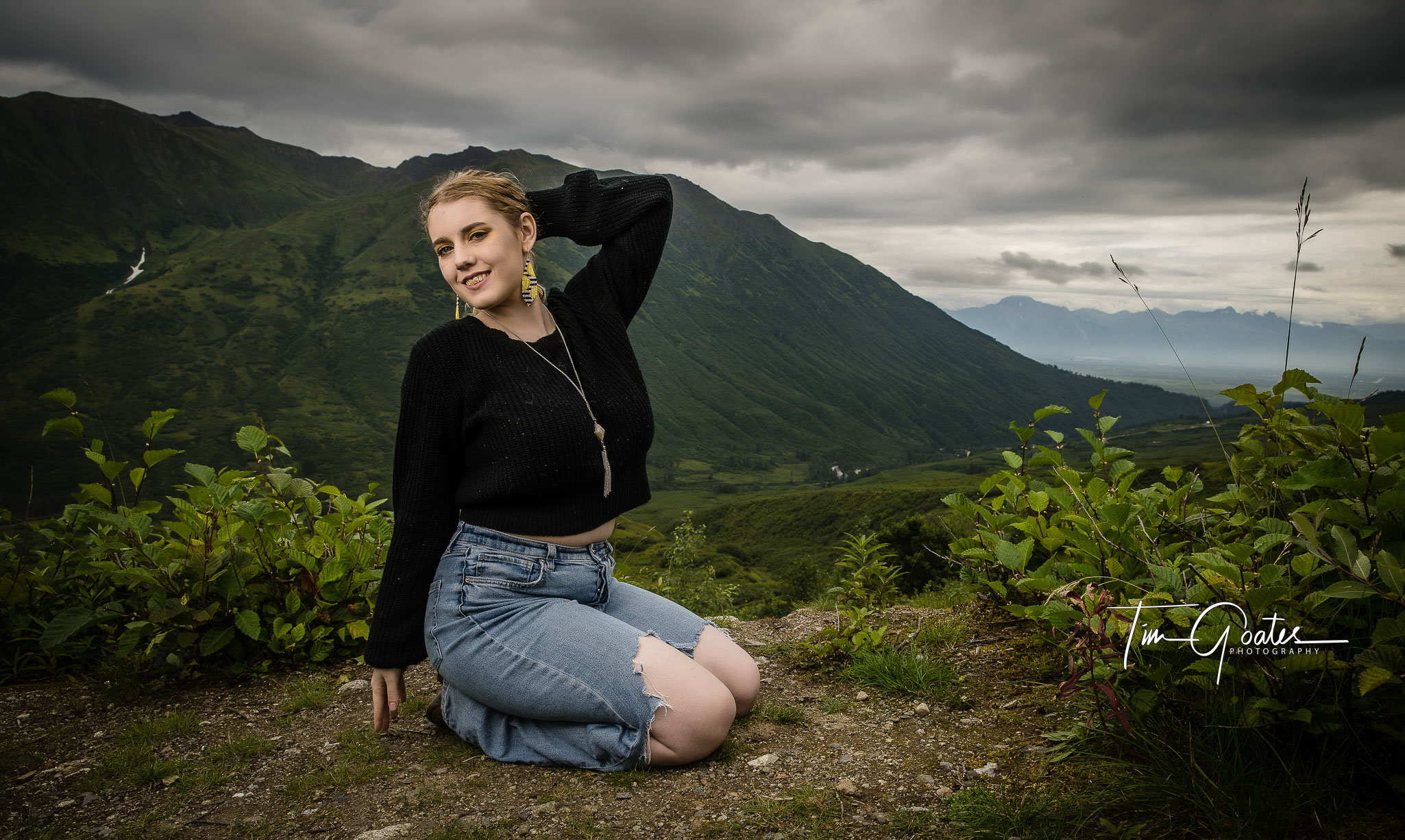 Senior Pictures, Alaska, Tim Goates Photography, KyKy Belgarde