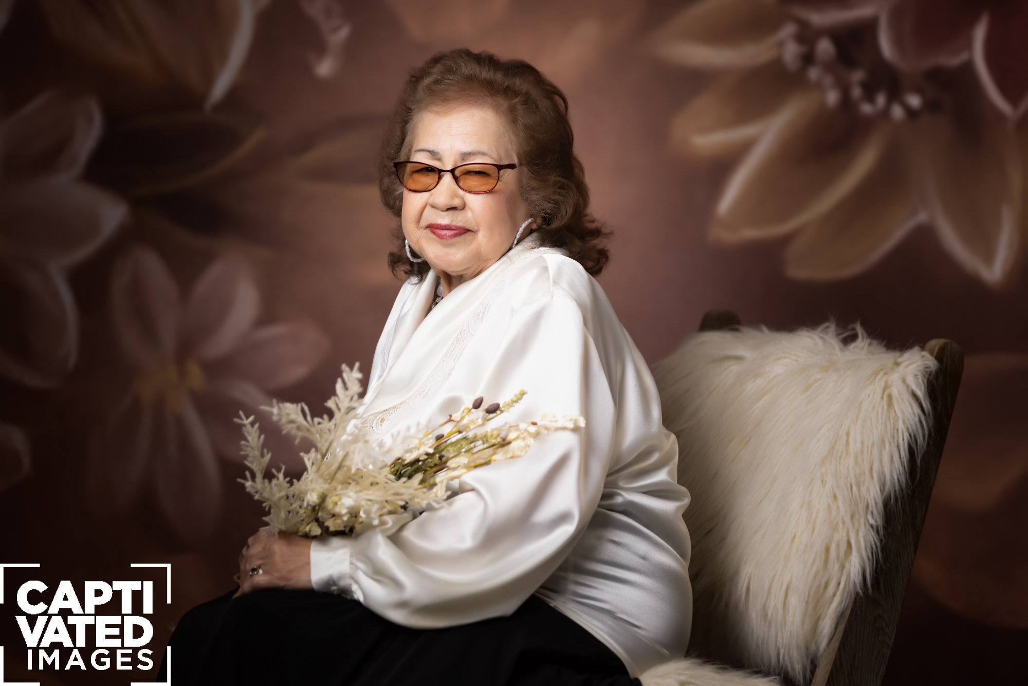 BENITA'S FIRST PORTRAIT SESSION (compliments of her great grandson) - dominique harmon