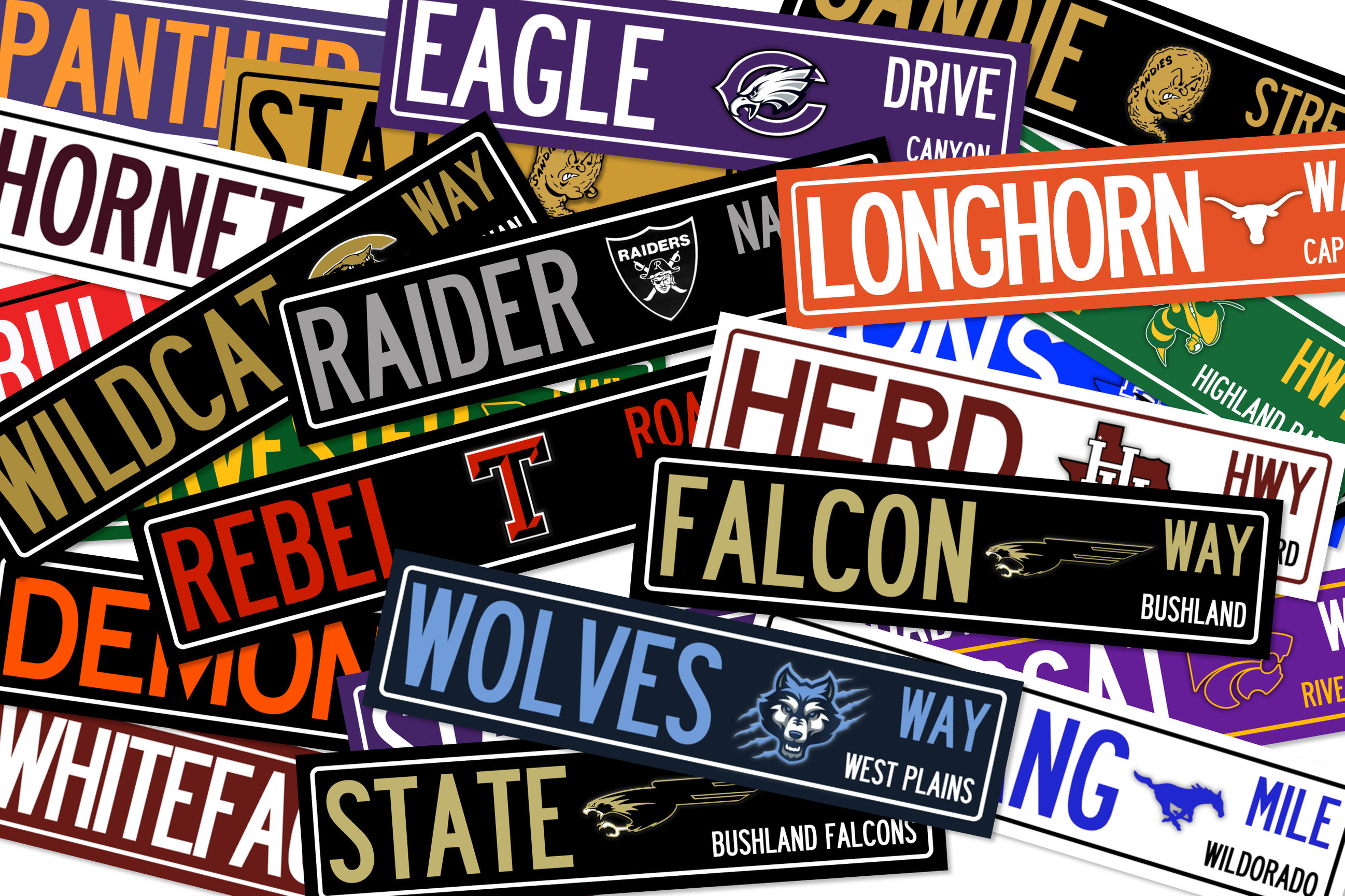HIGH SCHOOL SPIRIT SIGNS - Kendra Neie Photography