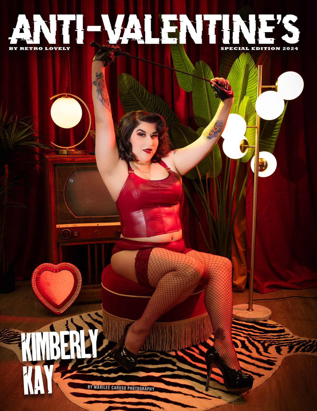A spicy Anti-Valentine from pinup Kimberly Kay and Retro Lovely